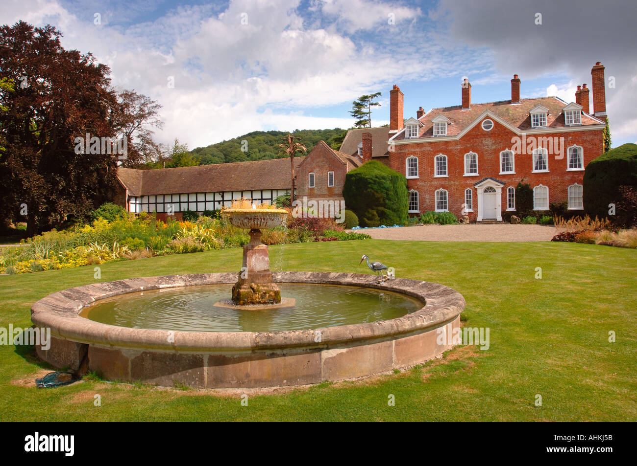 Elton hall et les jardins Banque de photographies et d’images à haute ...