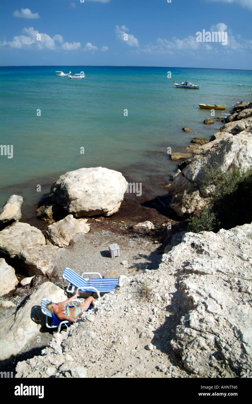 Avdimou beach cyprus Banque de photographies et d’images à haute ...