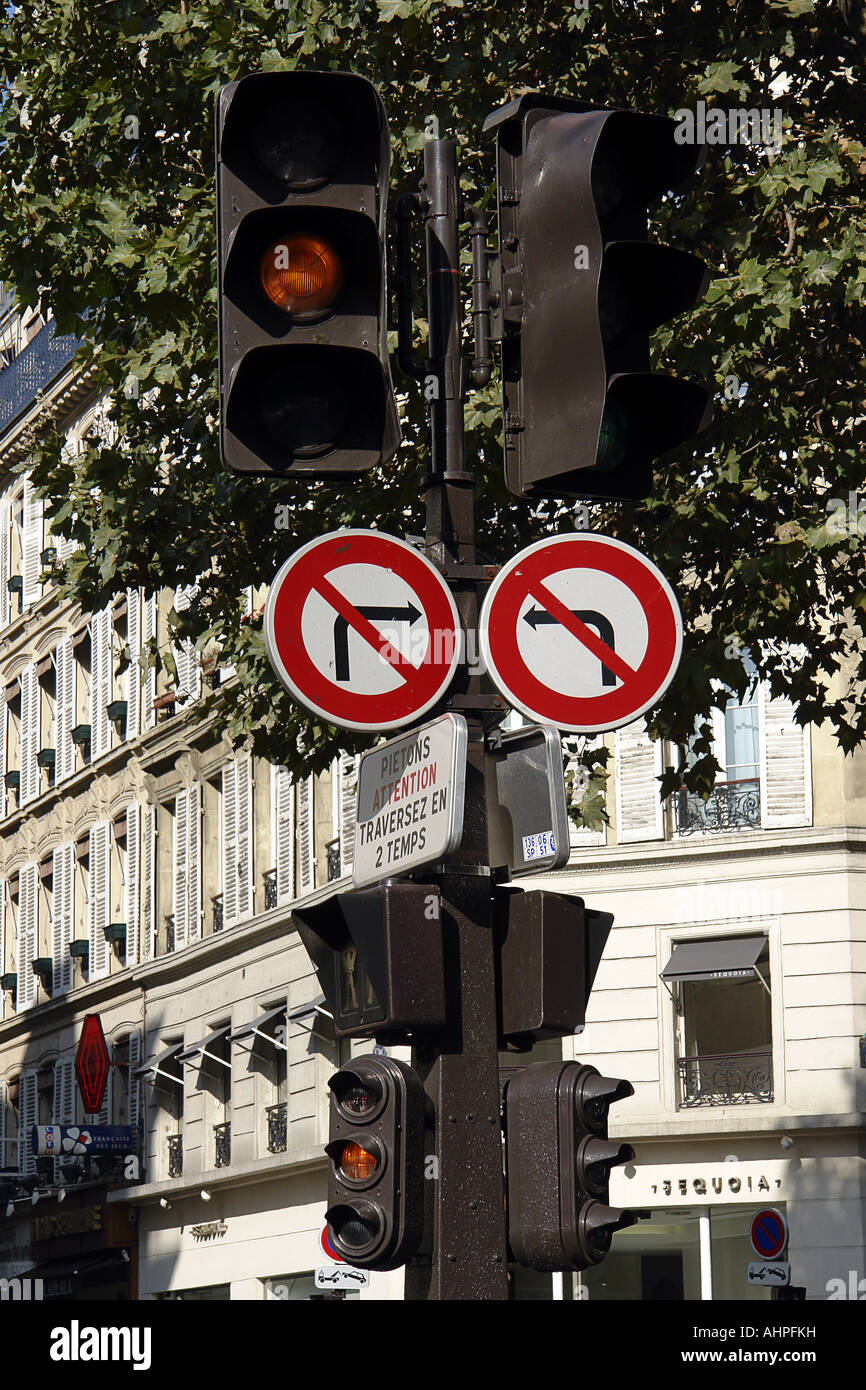Panneaux de signalisation de france Banque de photographies et d’images ...
