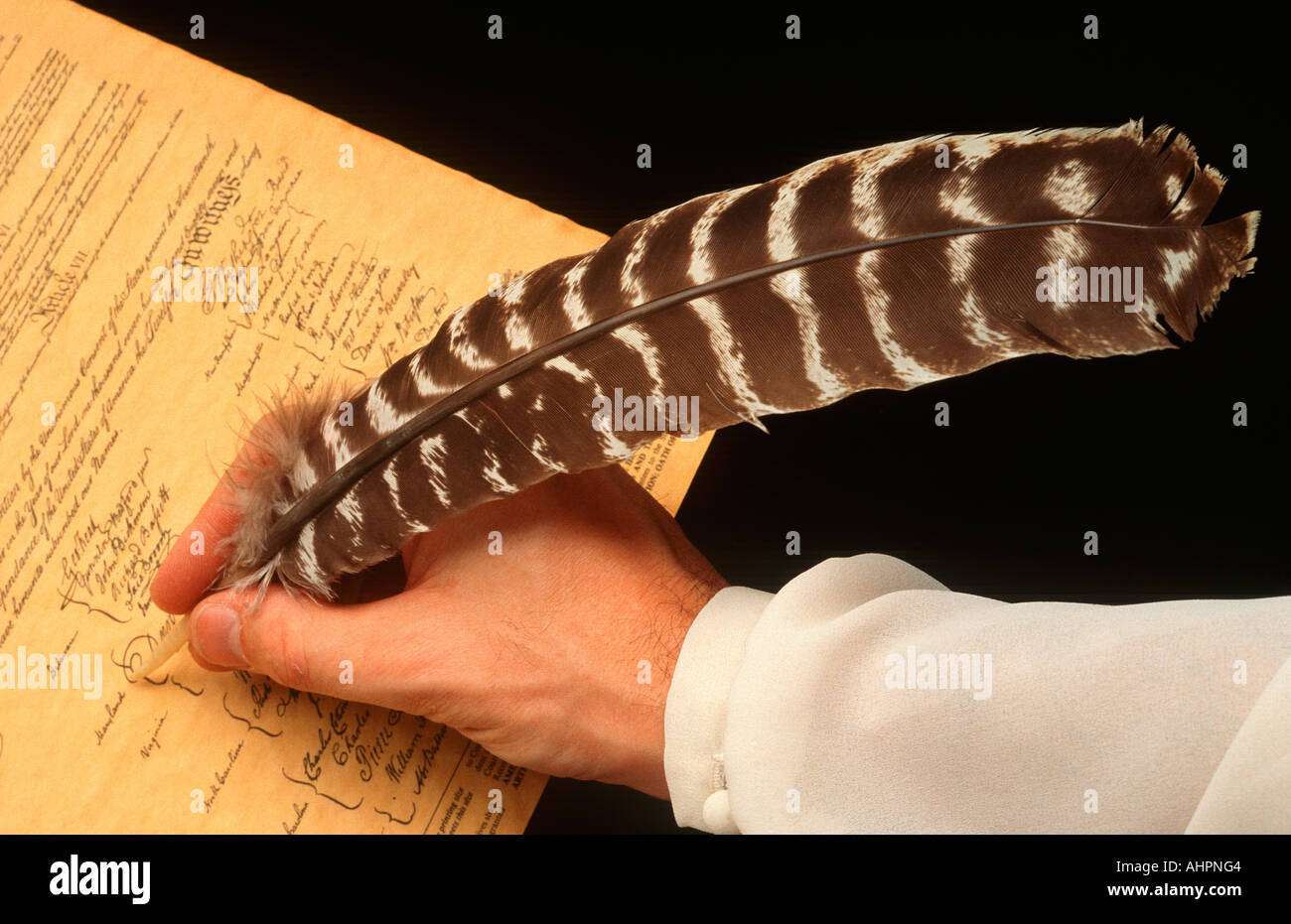 Signature de la constitution Banque de photographies et d’images à ...