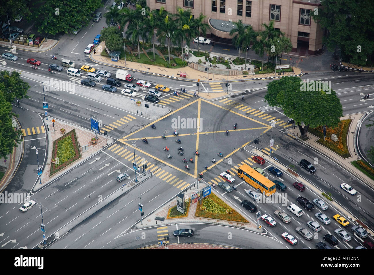 Intersection de la circulation Banque de photographies et d’images à ...
