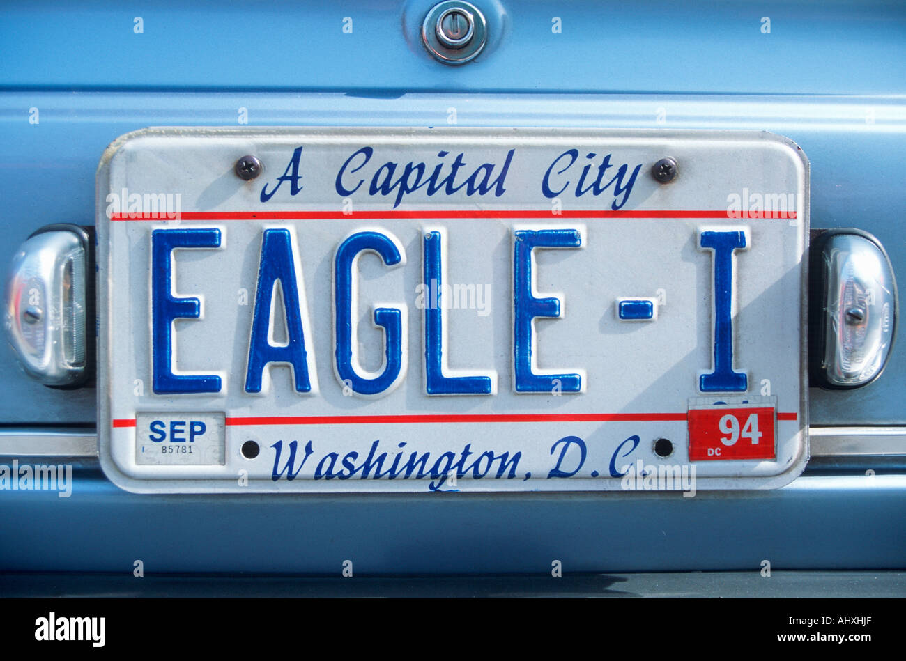 Washington dc plaques d'immatriculation Banque de photographies et d ...