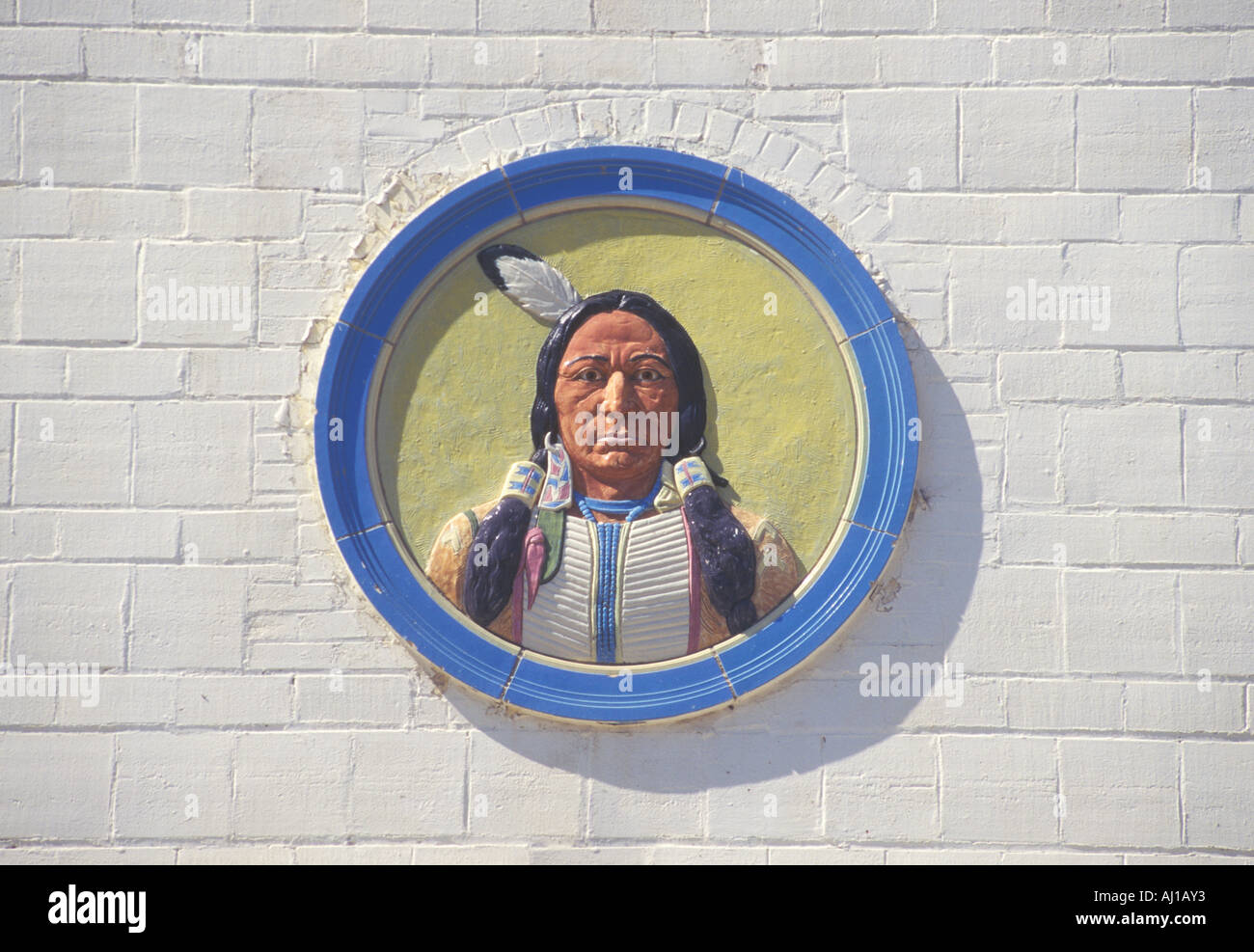 Mural art native americans Banque de photographies et d’images à haute ...