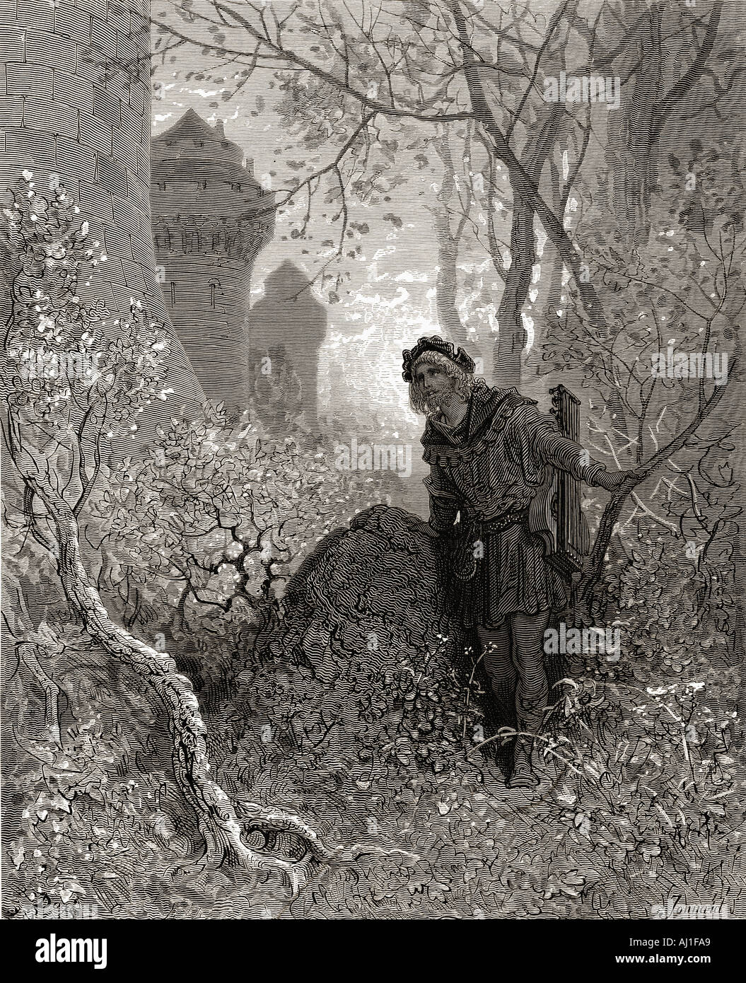 Ménestrel moyen âge Banque de photographies et d’images à haute ...