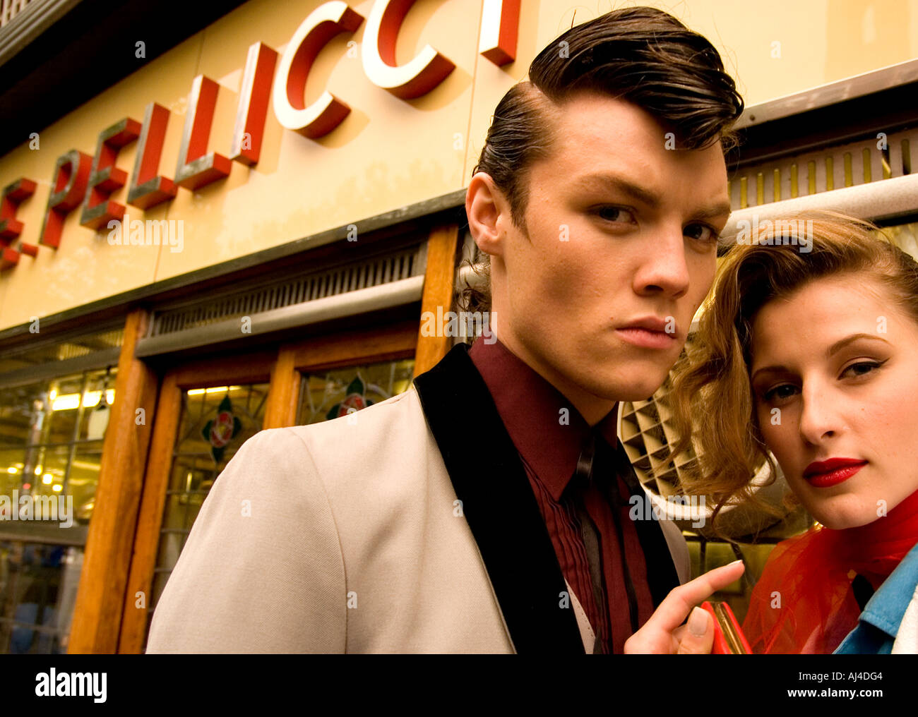 Teddy boys in london Banque de photographies et d’images à haute ...