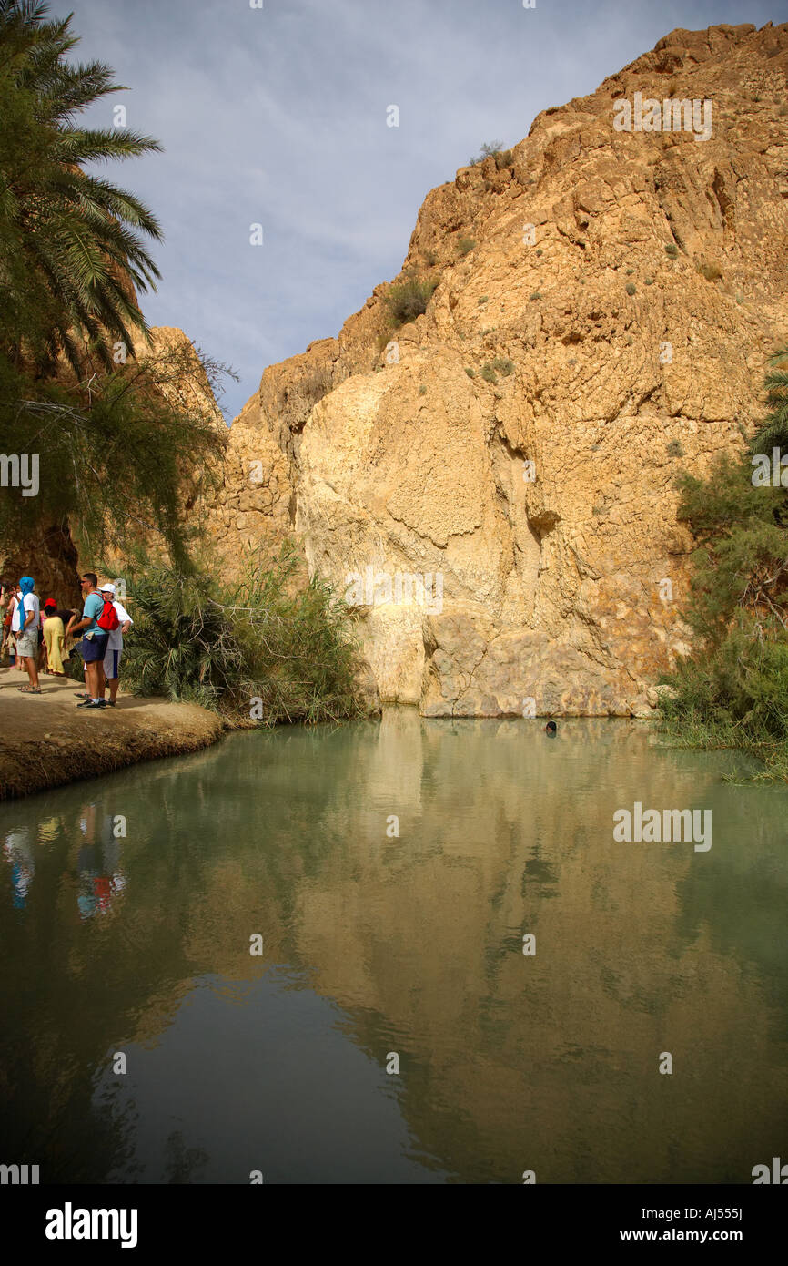Oasis de montagne de Chebika Tunisie Photo Stock - Alamy
