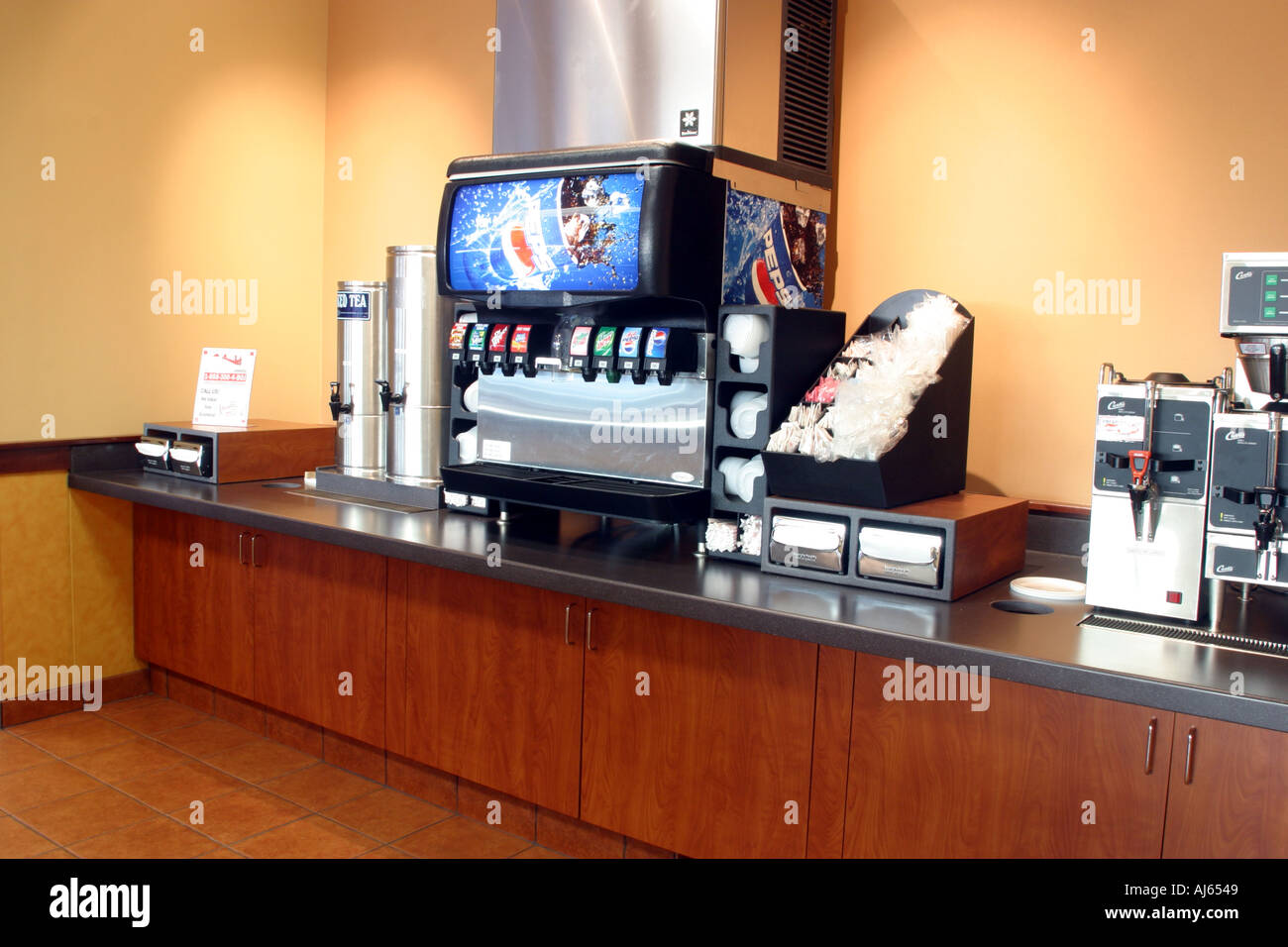 Soda machine fast food Banque de photographies et d’images à haute ...