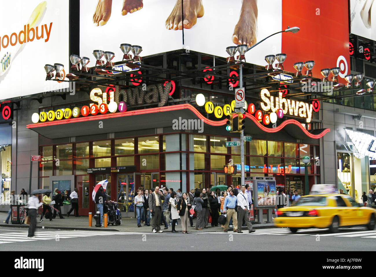 Times square subway station Banque de photographies et d’images à haute ...