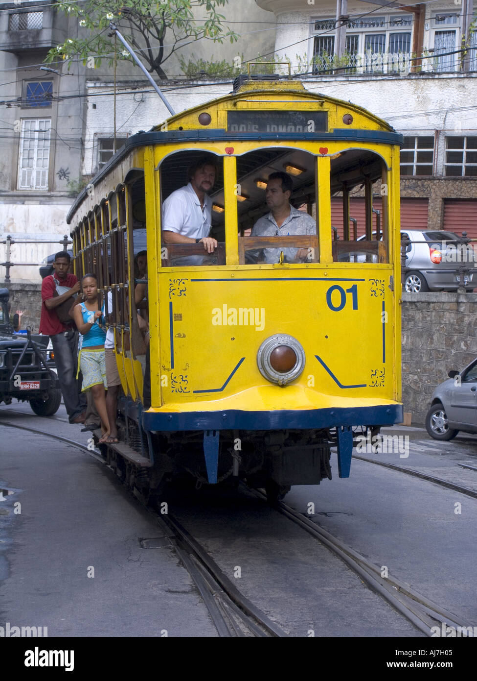 Tram ou tramway rio de janeiro Banque de photographies et d’images à ...