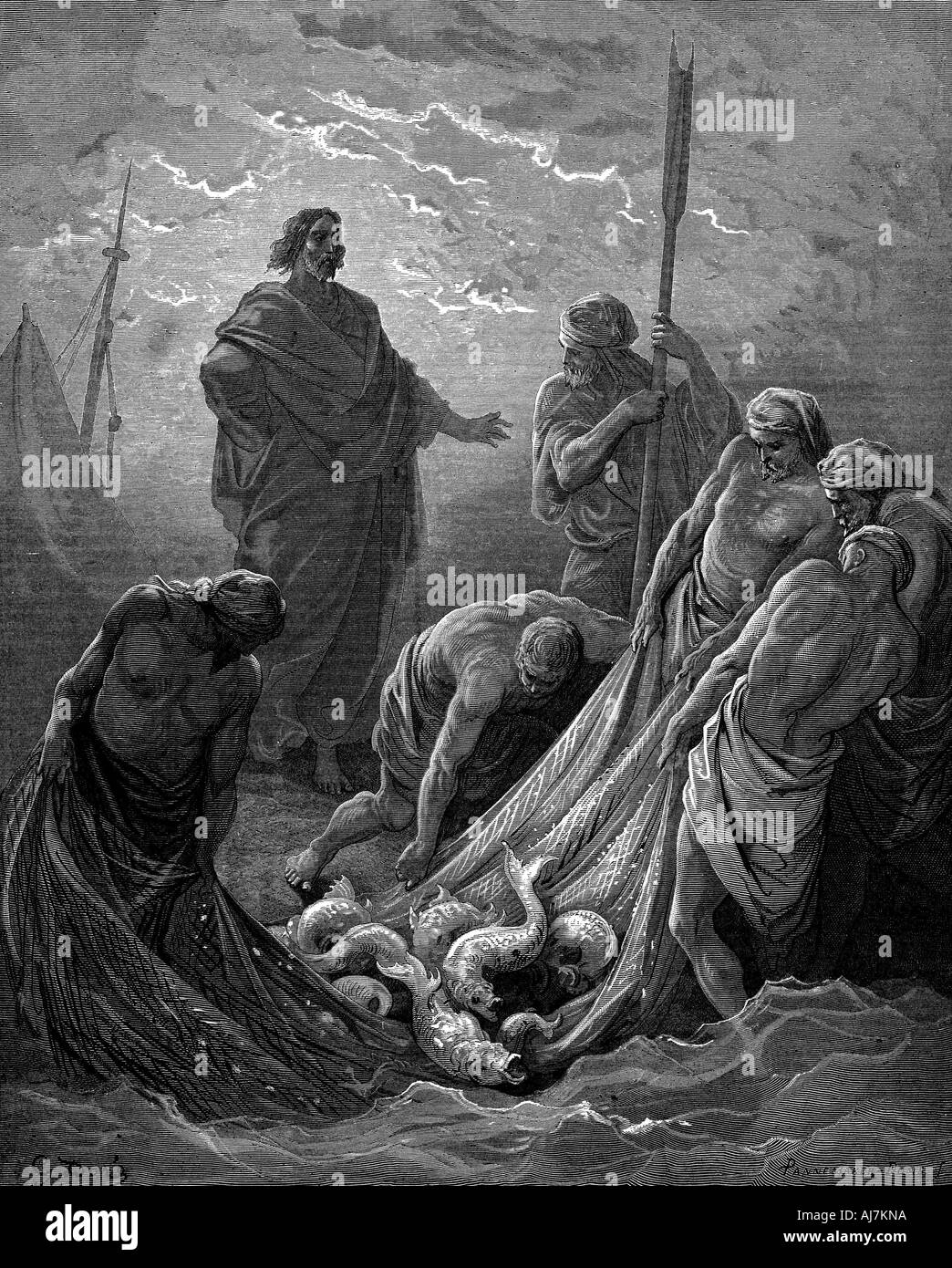 Pêche miraculeuse Banque de photographies et d’images à haute ...