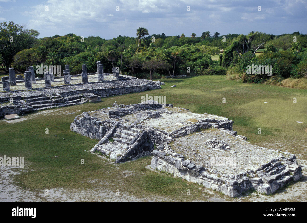 Zone archéologique el rey Banque de photographies et d’images à haute ...