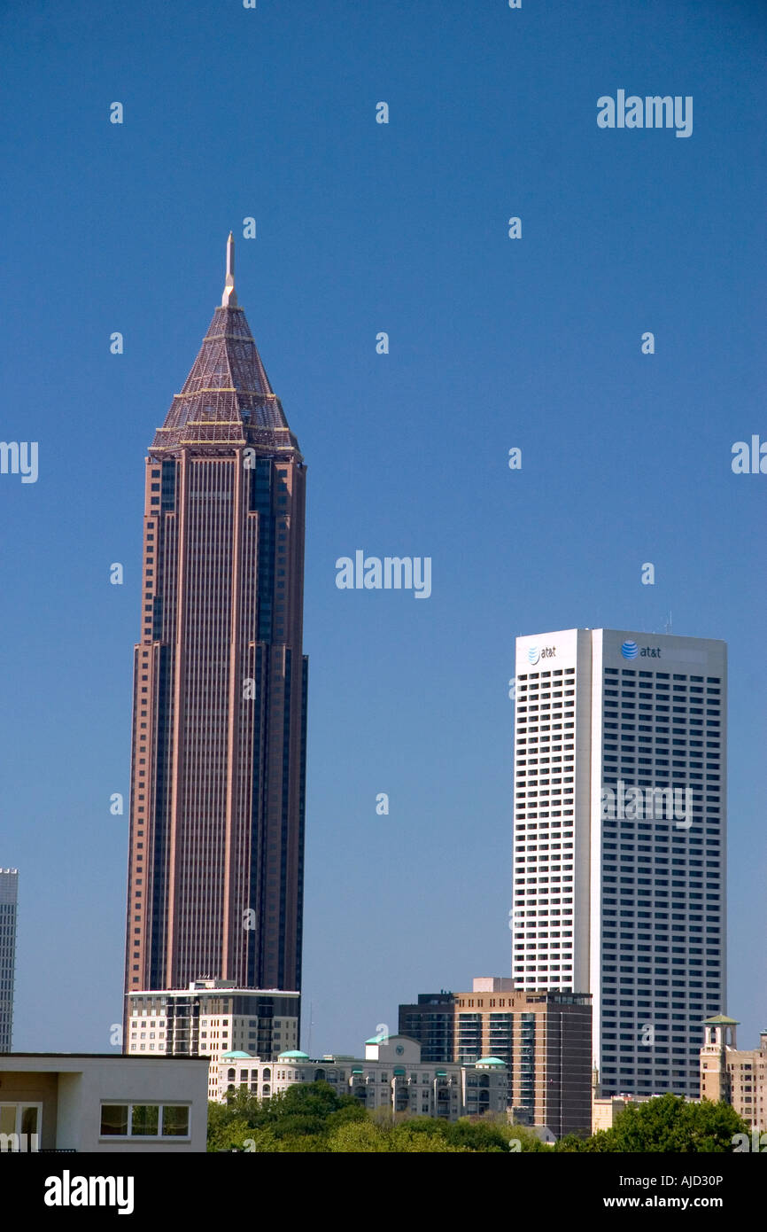 Bank america building midtown atlanta Banque de photographies et d ...
