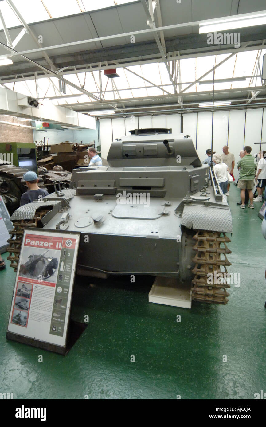 L'allemand WW2 Mark 2 Panzer tank Photo Stock - Alamy