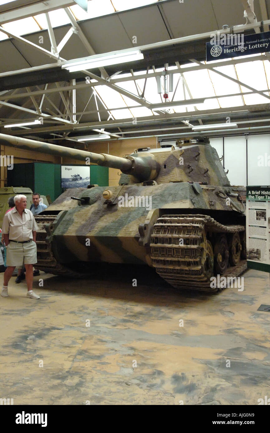 German Ww2 King Tiger Tank Banque d'image et photos - Alamy