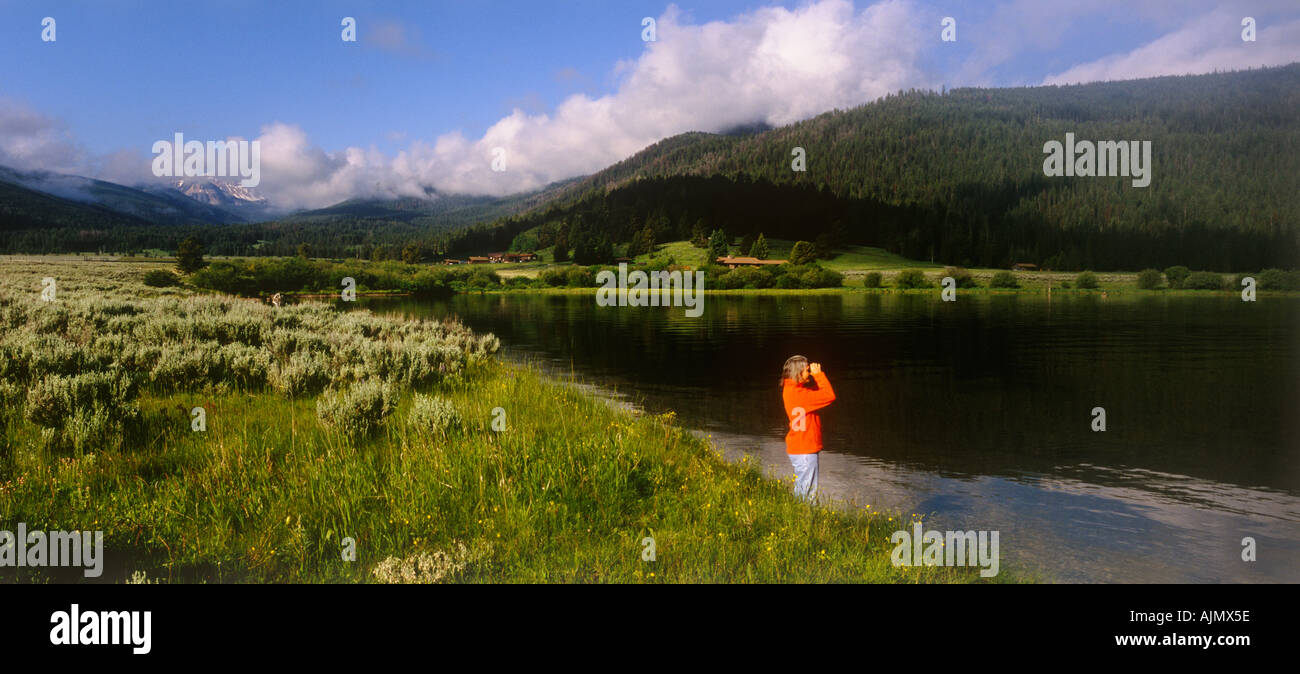 Lac hebgen Banque de photographies et d’images à haute résolution - Alamy