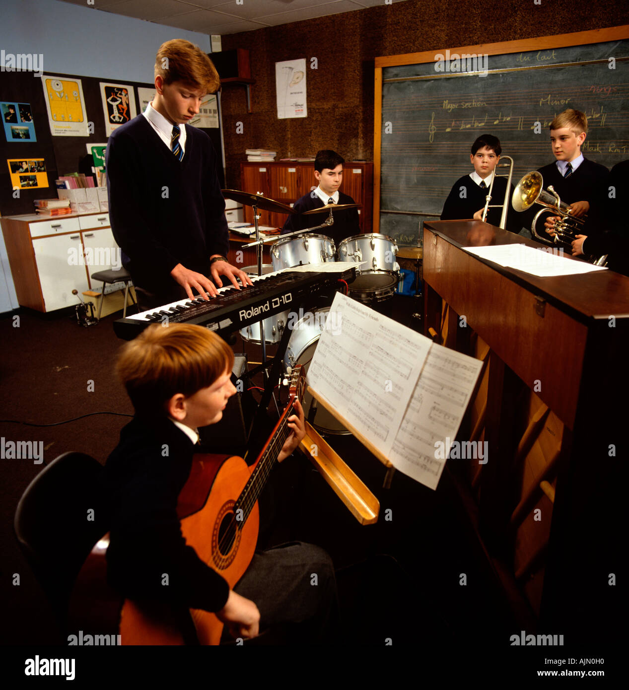 Music lesson Banque de photographies et d’images à haute résolution - Alamy