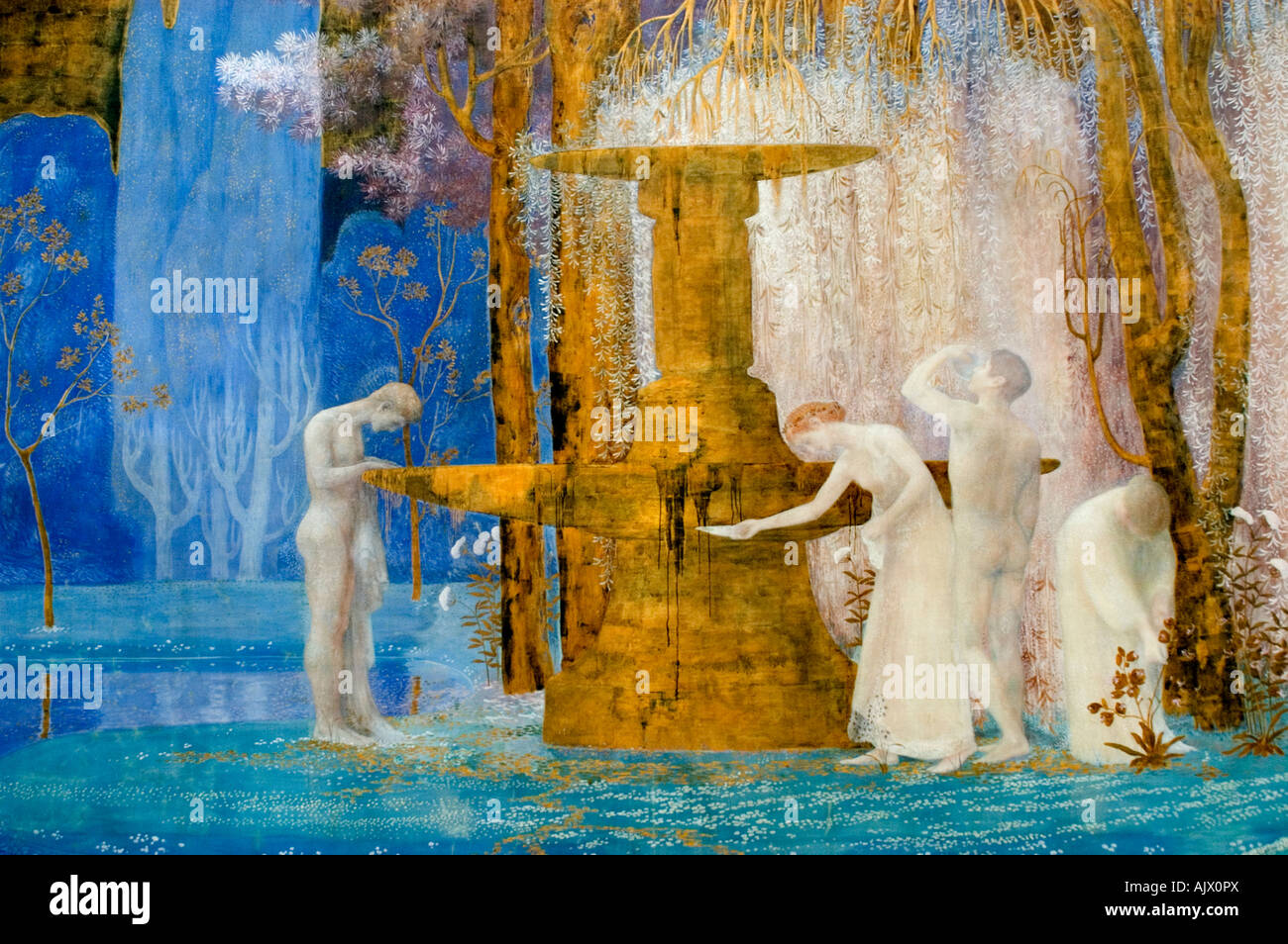 La source d'inspiration Constant Montald 1907 Belgique belge 1862-1944 ...