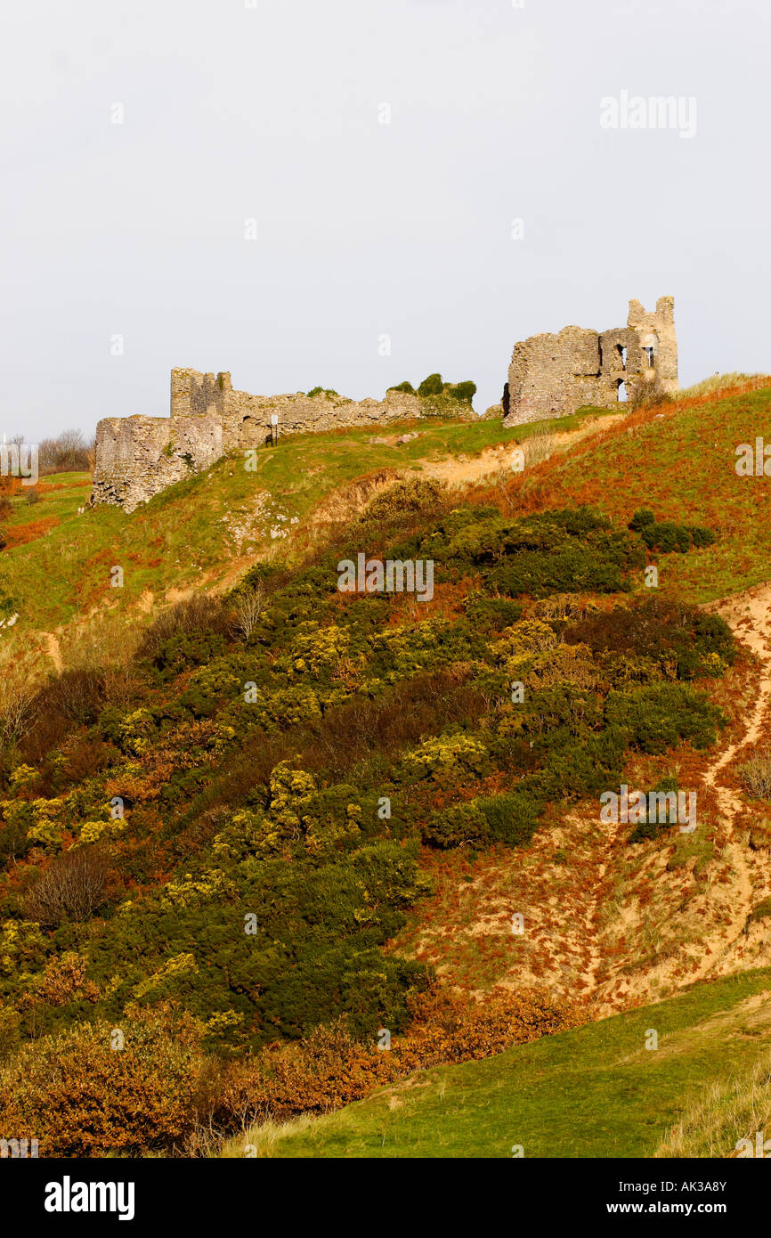Ruines du château de pennard Banque de photographies et d’images à ...