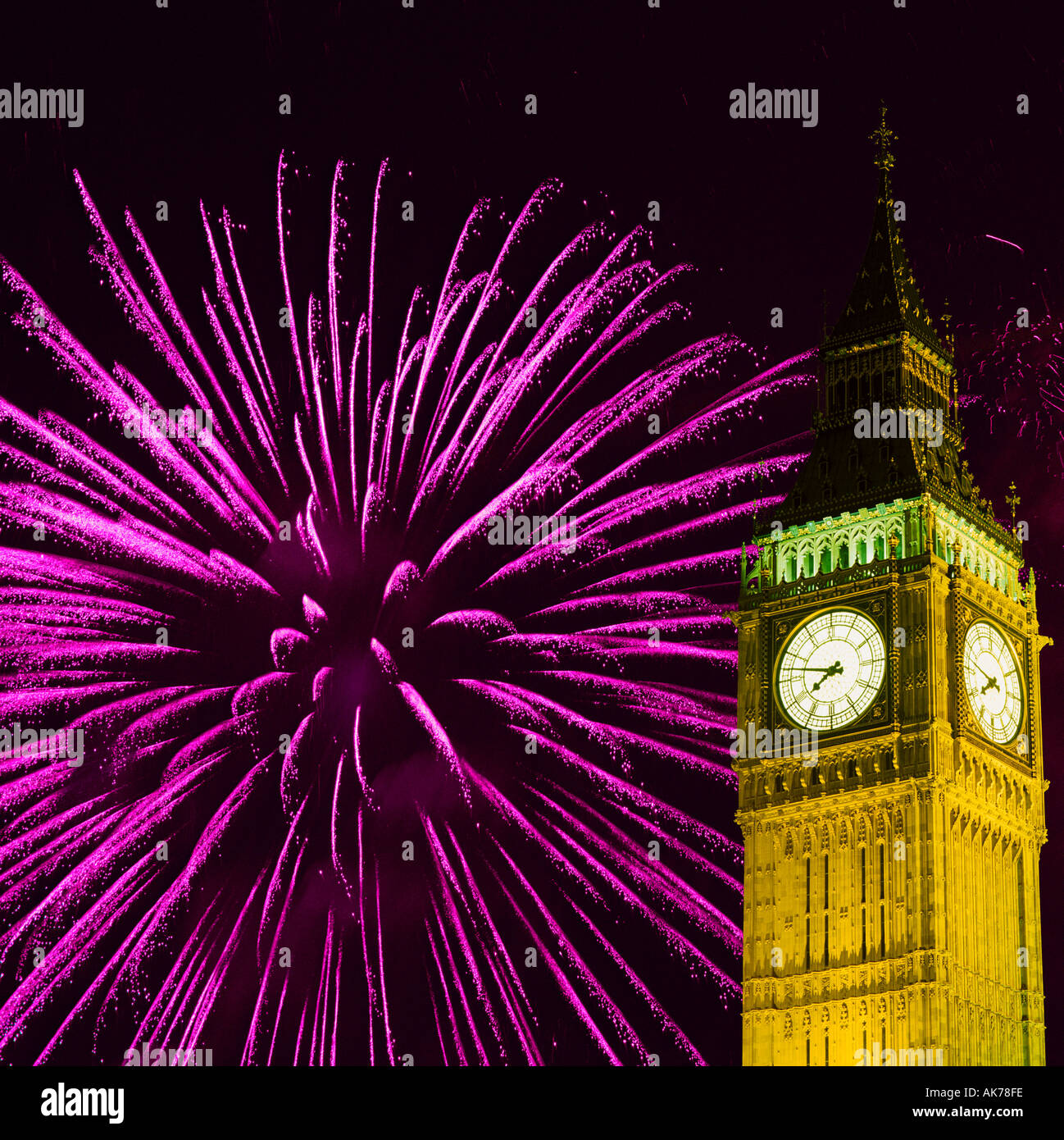 Big ben fireworks Banque de photographies et d’images à haute ...
