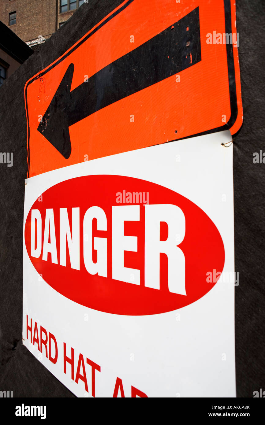 Flèche, danger, signe, signes, la signalisation routière, la ...