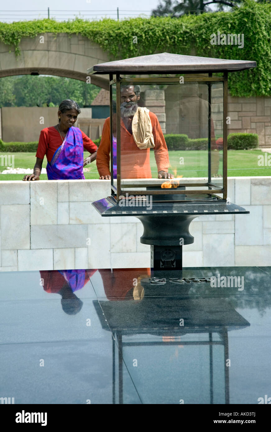 Raj ghat tomb mahatma gandhi Banque de photographies et d’images à ...