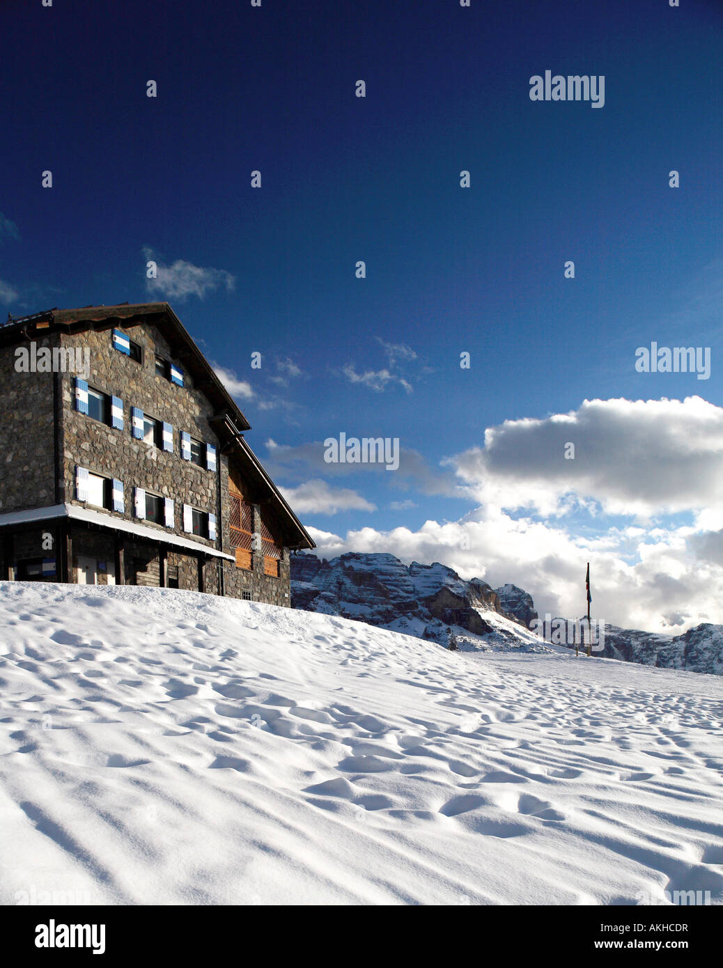 Giorgio Graffer hut, Dolomiti di Brenta chaîne, Madonna di Campiglio ...