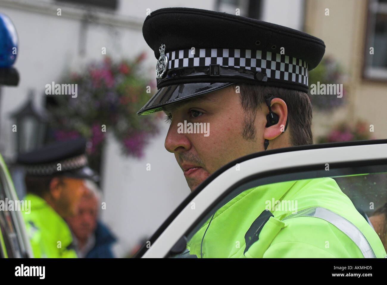 Chapeau uniforme d'officier de police de londres Banque de ...
