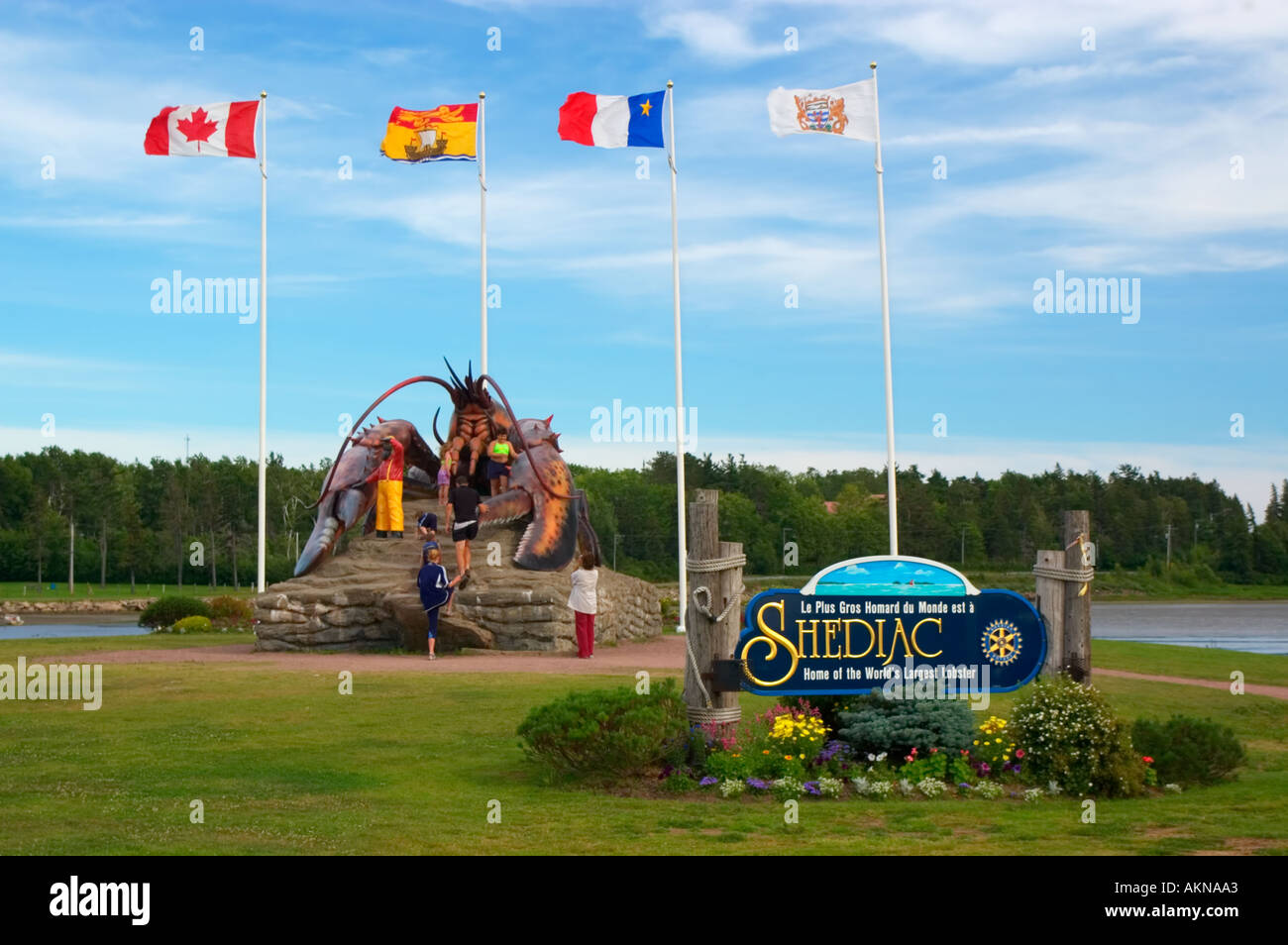 Drapeau du nouveau brunswick Banque de photographies et d’images à ...