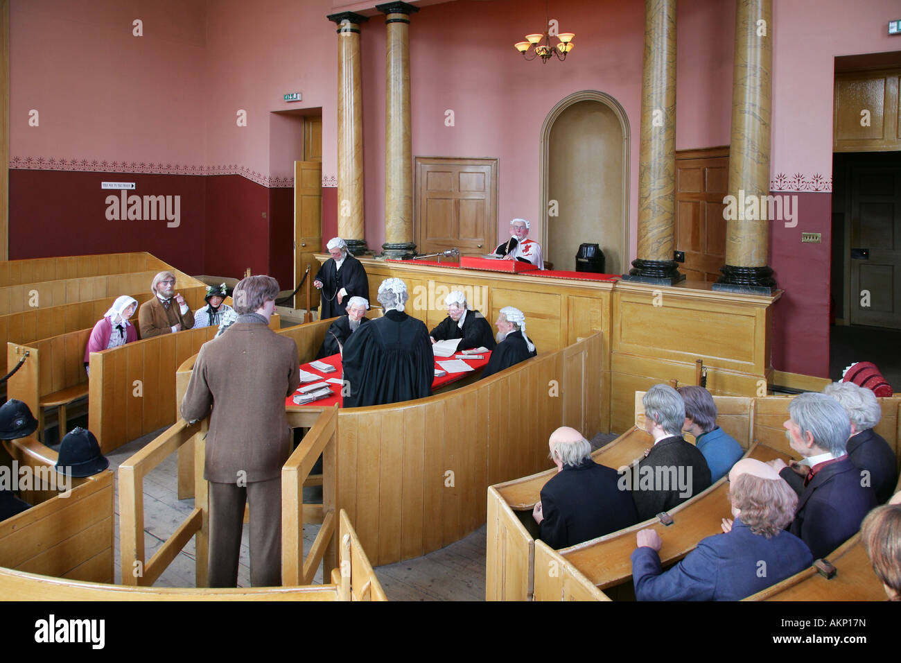 Prison et palais de Inveraray Inveraray Scotland UK Photo Stock - Alamy