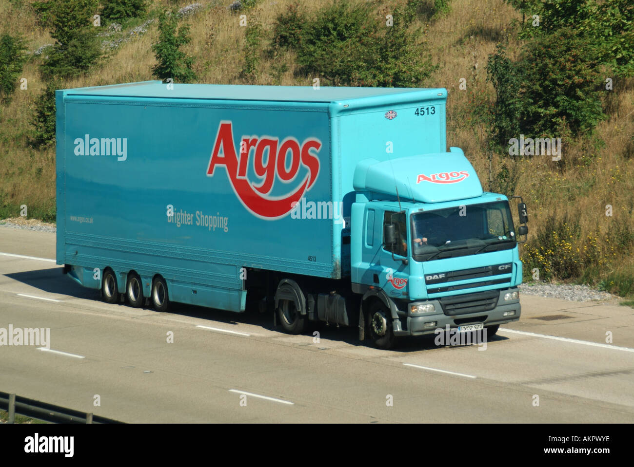 Camion de livraison argos Banque de photographies et d’images à haute ...