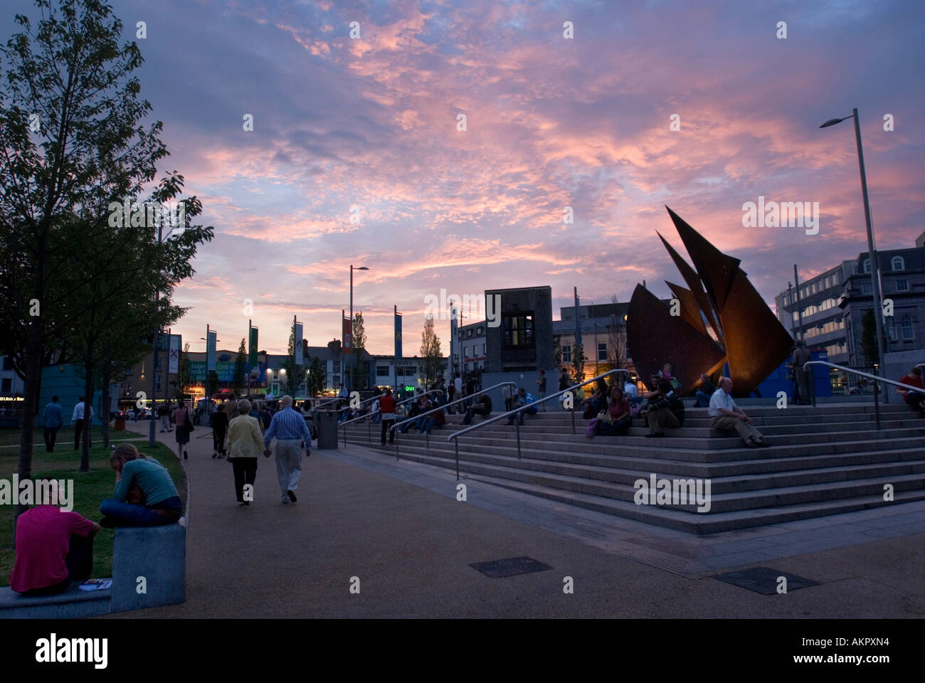 Eyre square Banque de photographies et d’images à haute résolution - Alamy