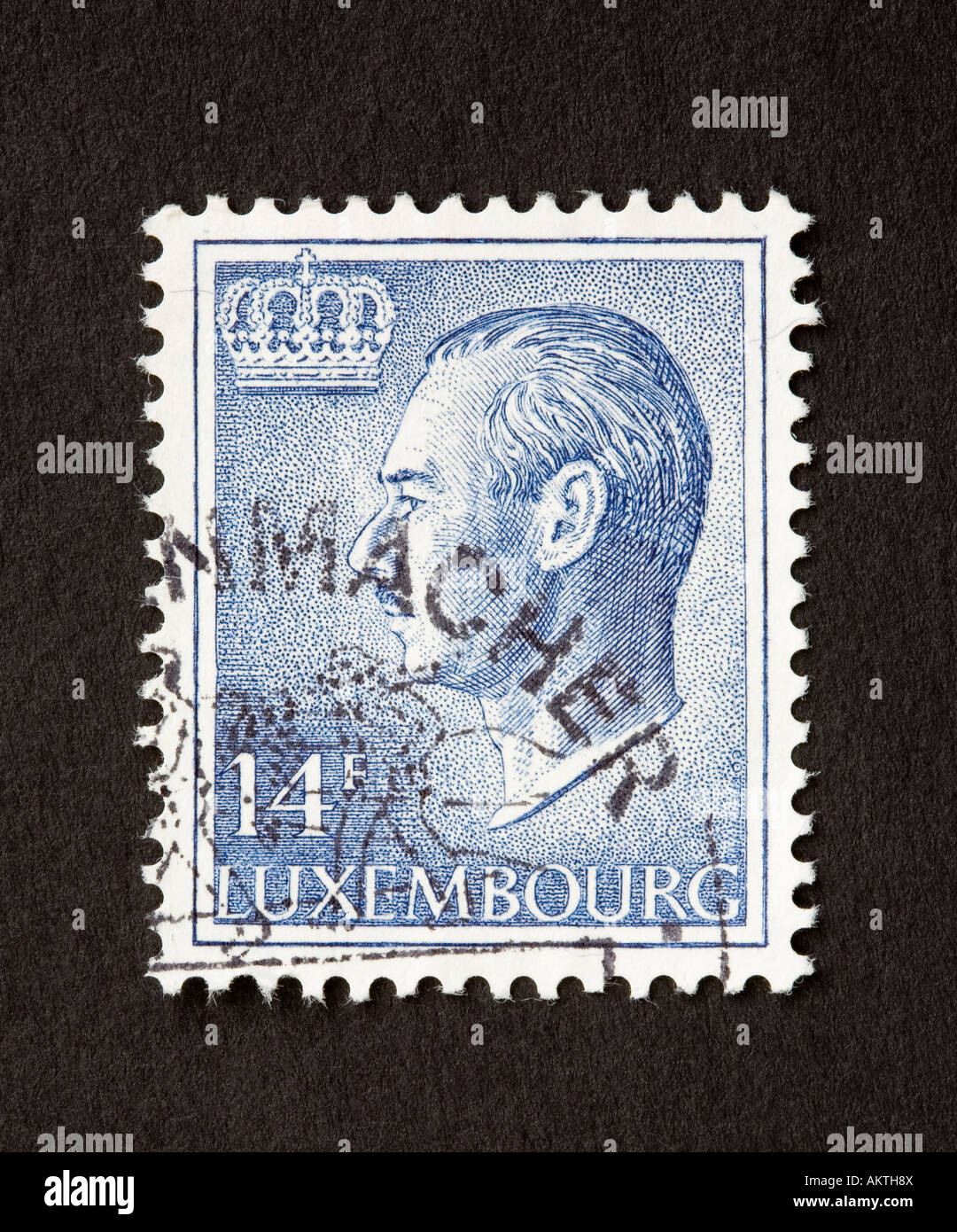Luxembourg postage stamp Banque de photographies et d’images à haute ...