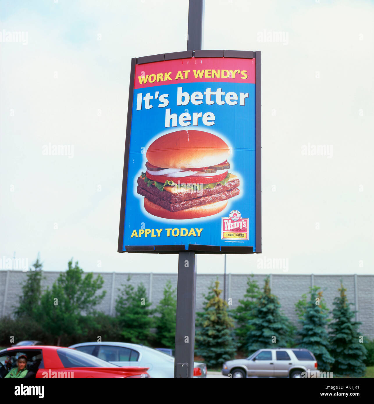 Signalisation de wendys Banque de photographies et d’images à haute résolution - Alamy