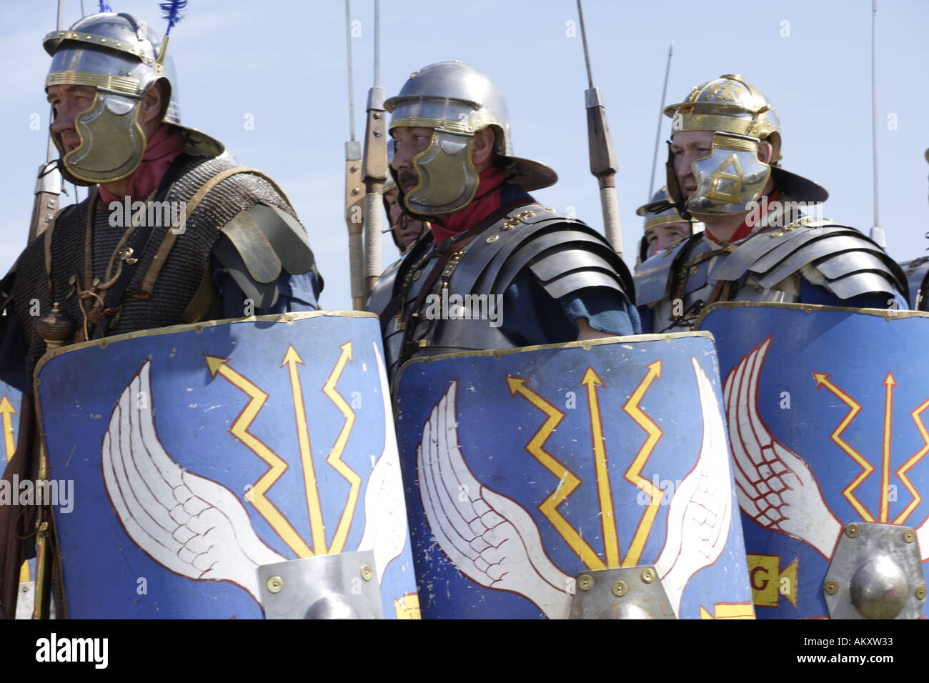 Roman soldiers Banque de photographies et d’images à haute résolution ...