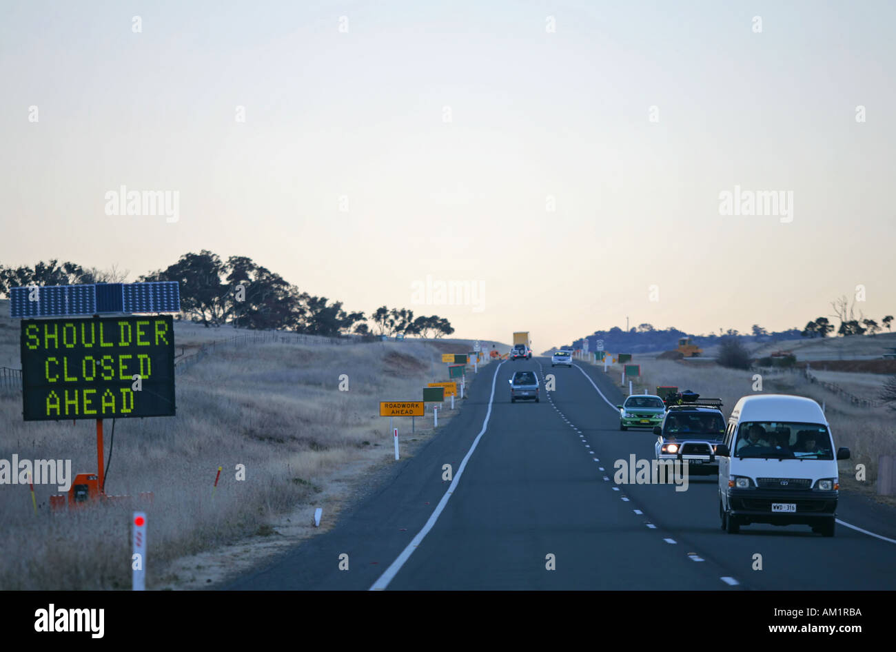 Panneau de signalisation de canberra Banque de photographies et d ...