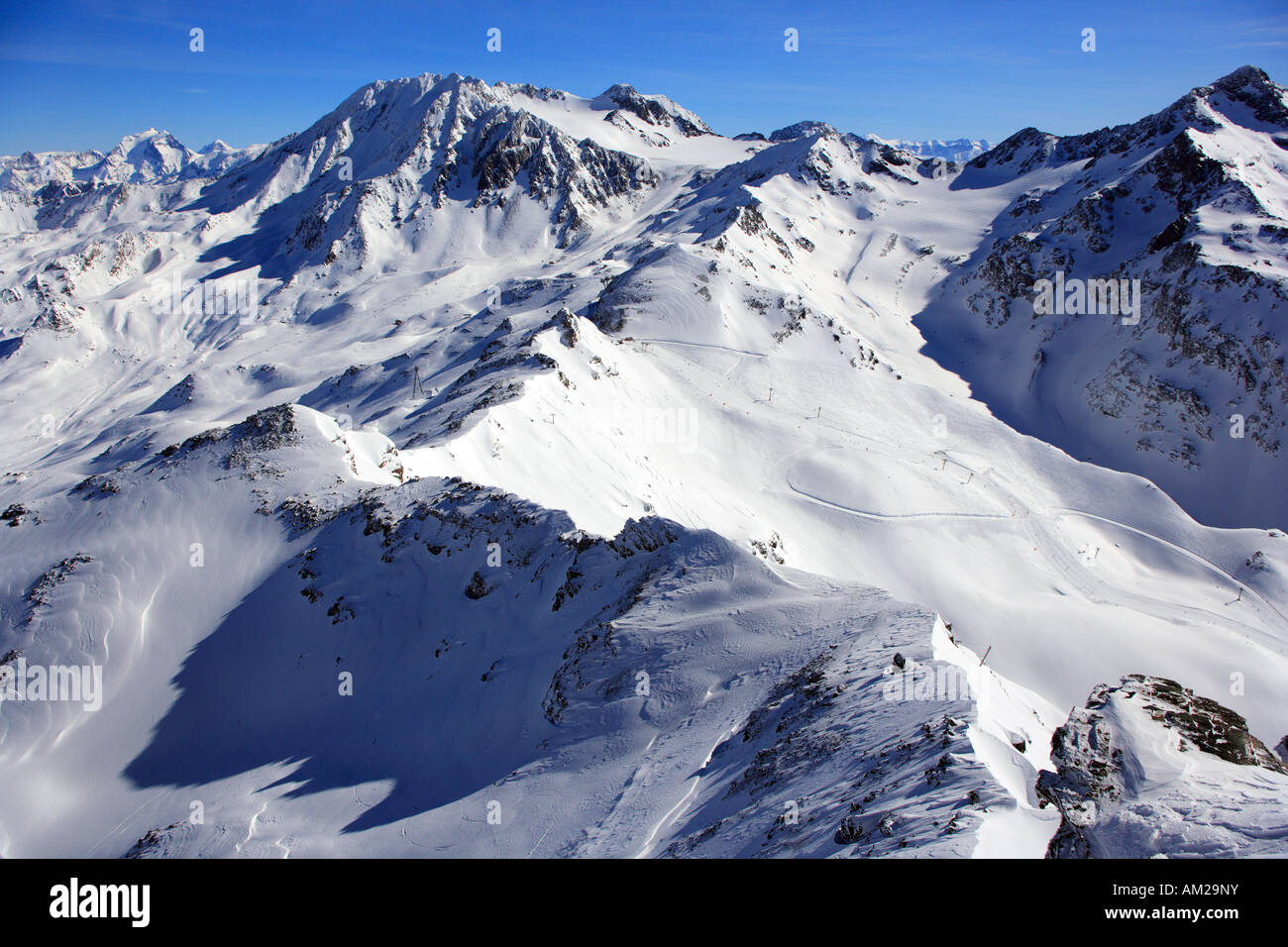 Val thorens cime caron savoie Banque de photographies et d’images à ...