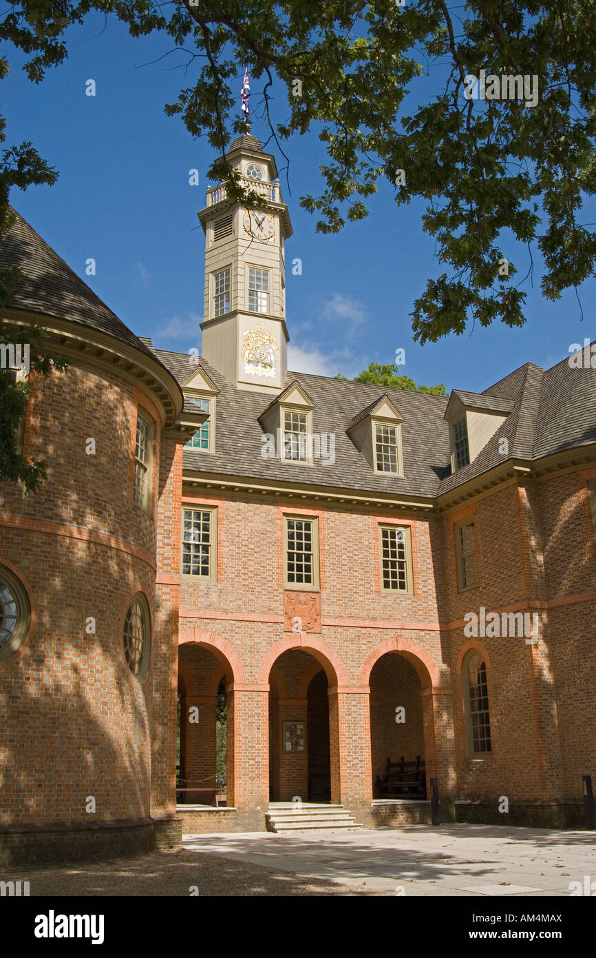 Capitole colonial de williamsburg Banque de photographies et d’images à ...