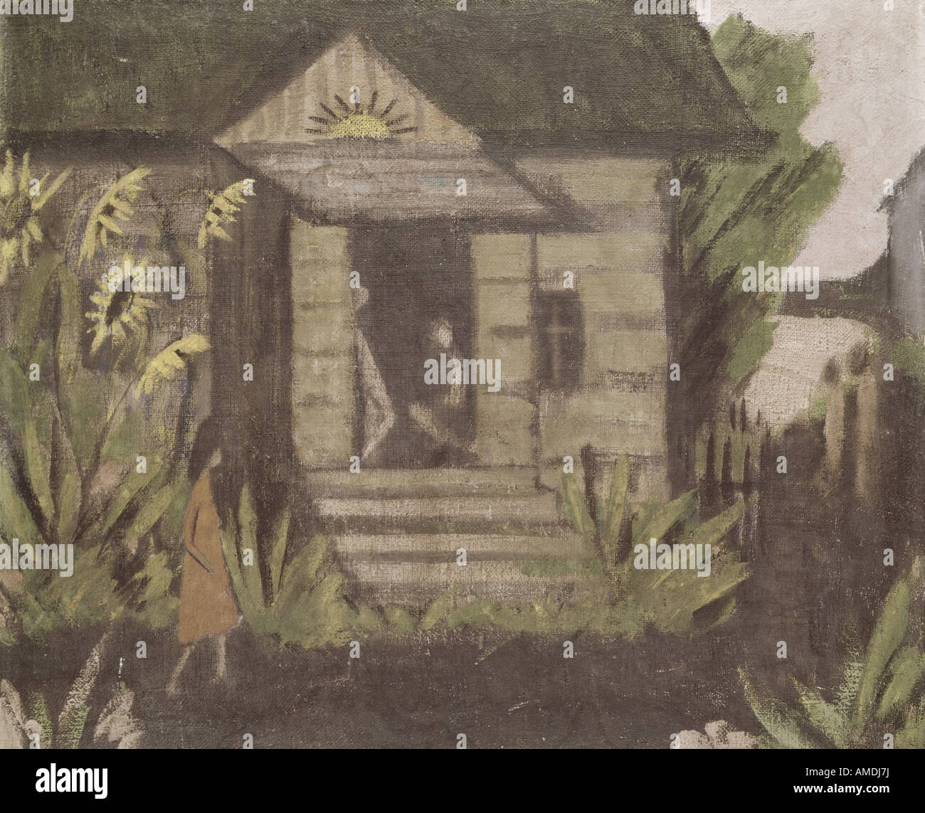 Beaux-arts, Mueller, Otto (1874 - 1930), graphique, Fédération de ...