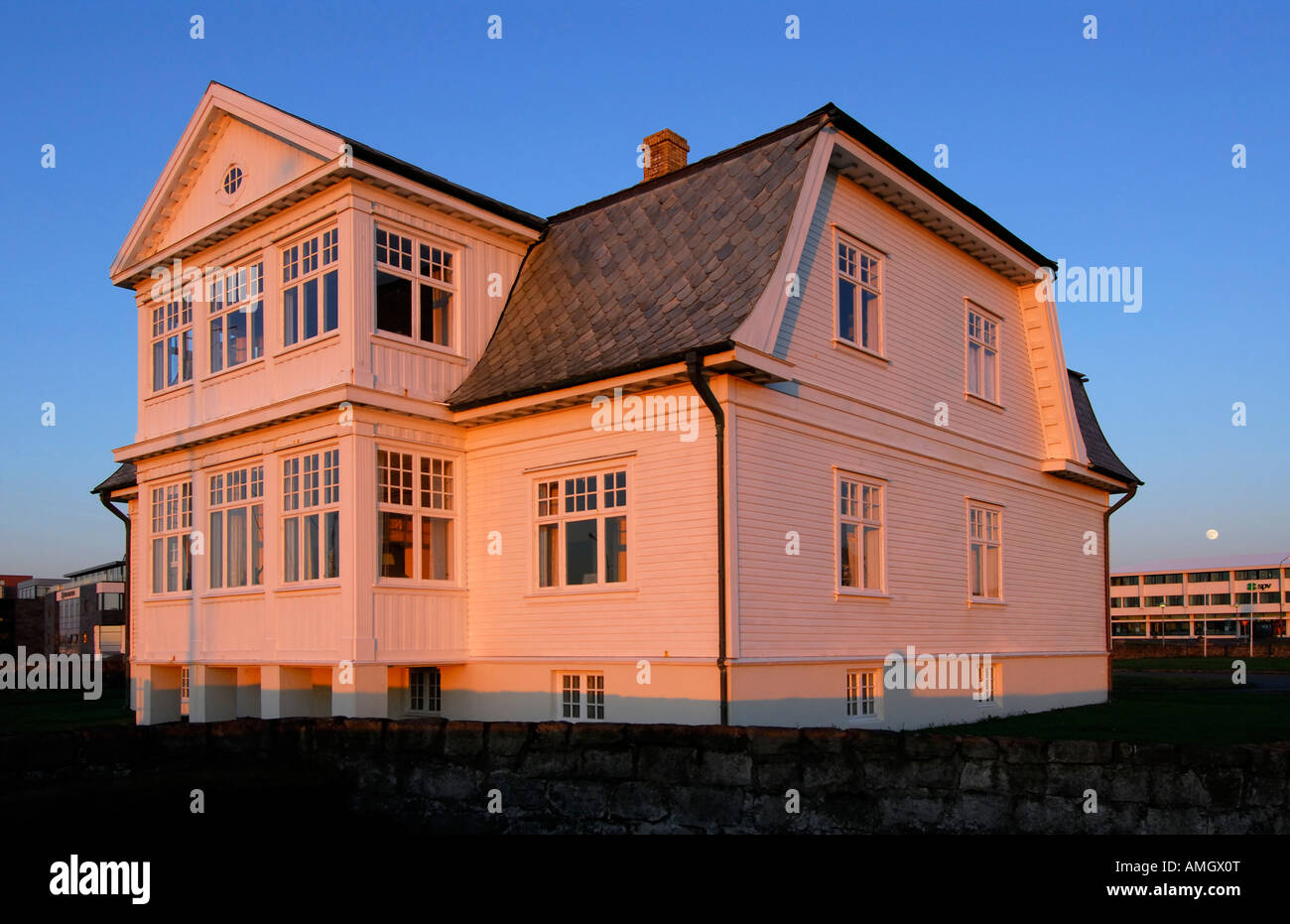 Célèbre Maison Höfdi Sommet où Reagan et Gorbatchev s'est réuni en 1986 ...