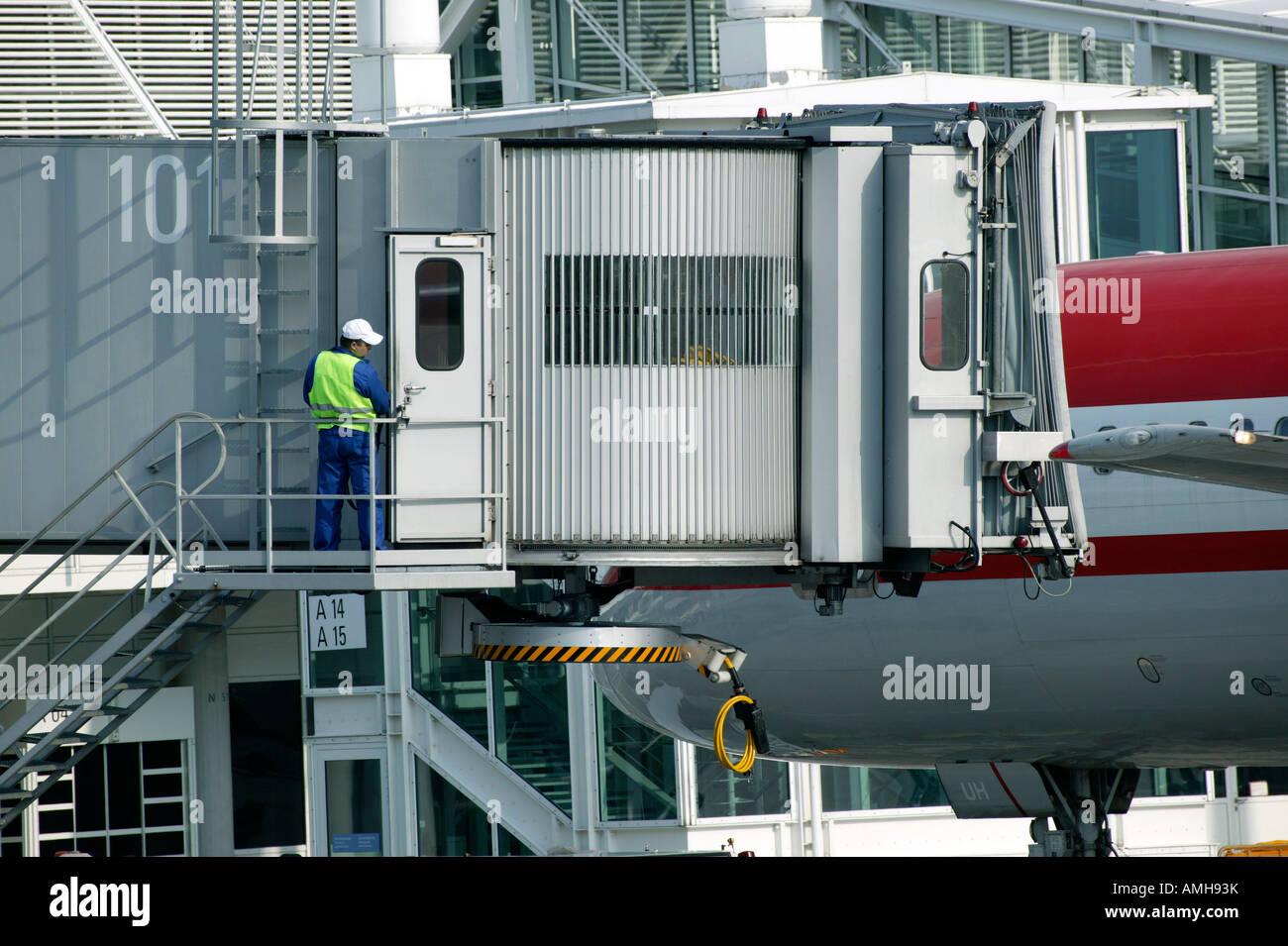 Rampe d'embarquement d'avion Banque de photographies et d’images à ...