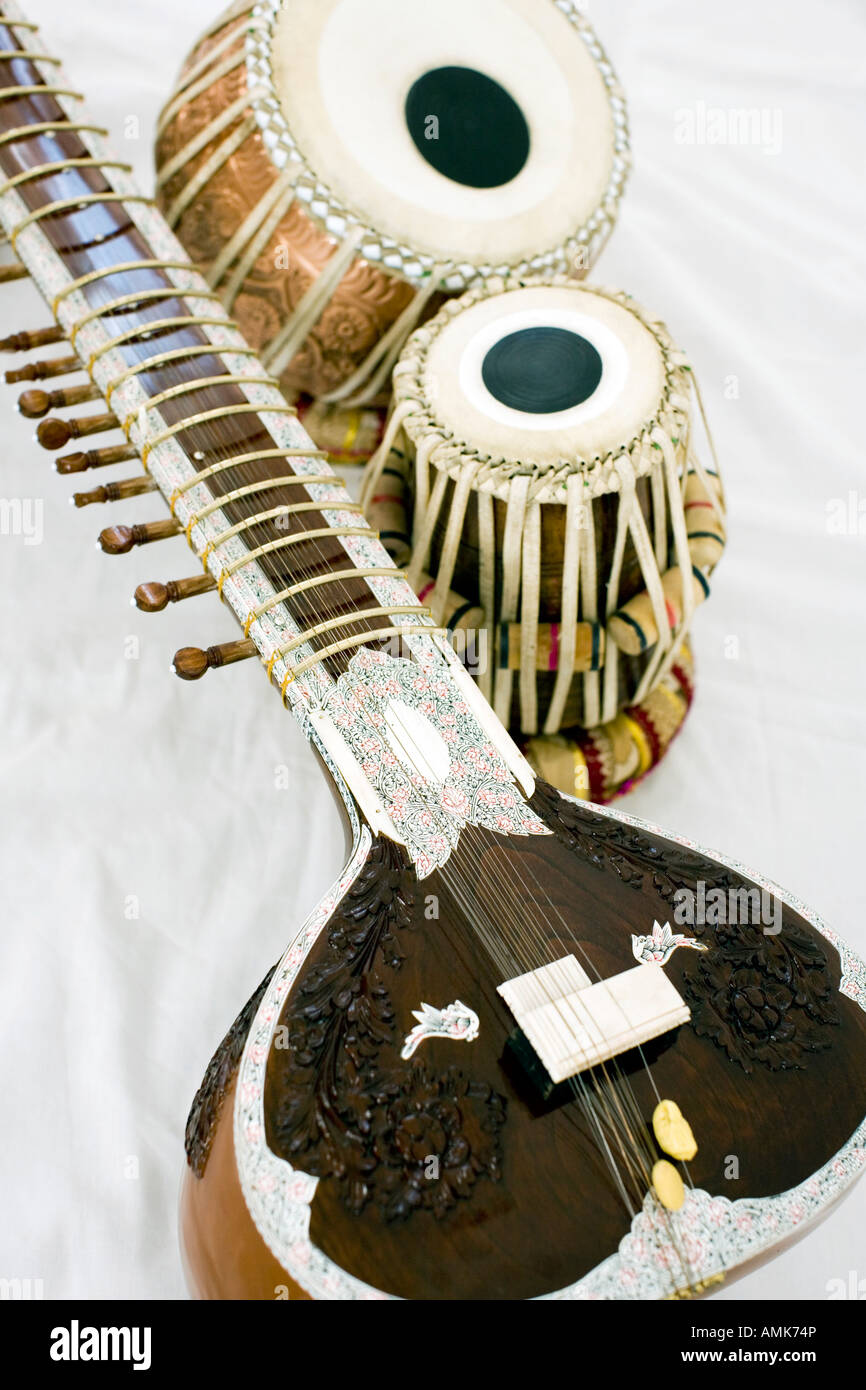 Sitar instruments Banque de photographies et d’images à haute ...