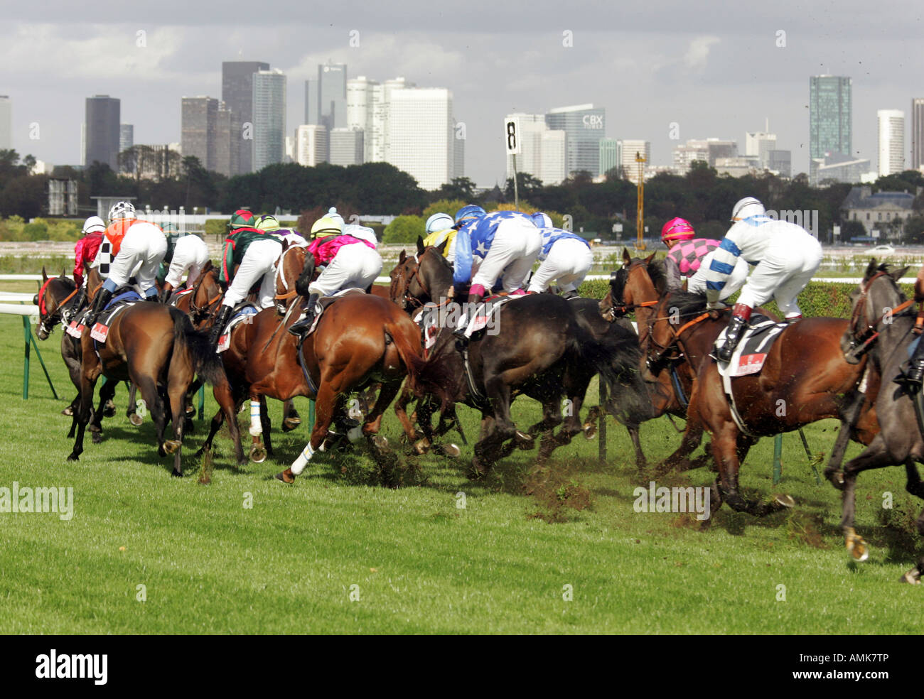 Paris horse races Banque de photographies et d’images à haute ...