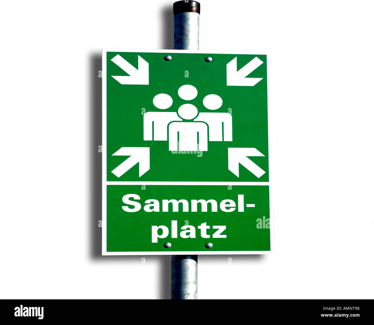 Meeting point sign Banque de photographies et d’images à haute ...