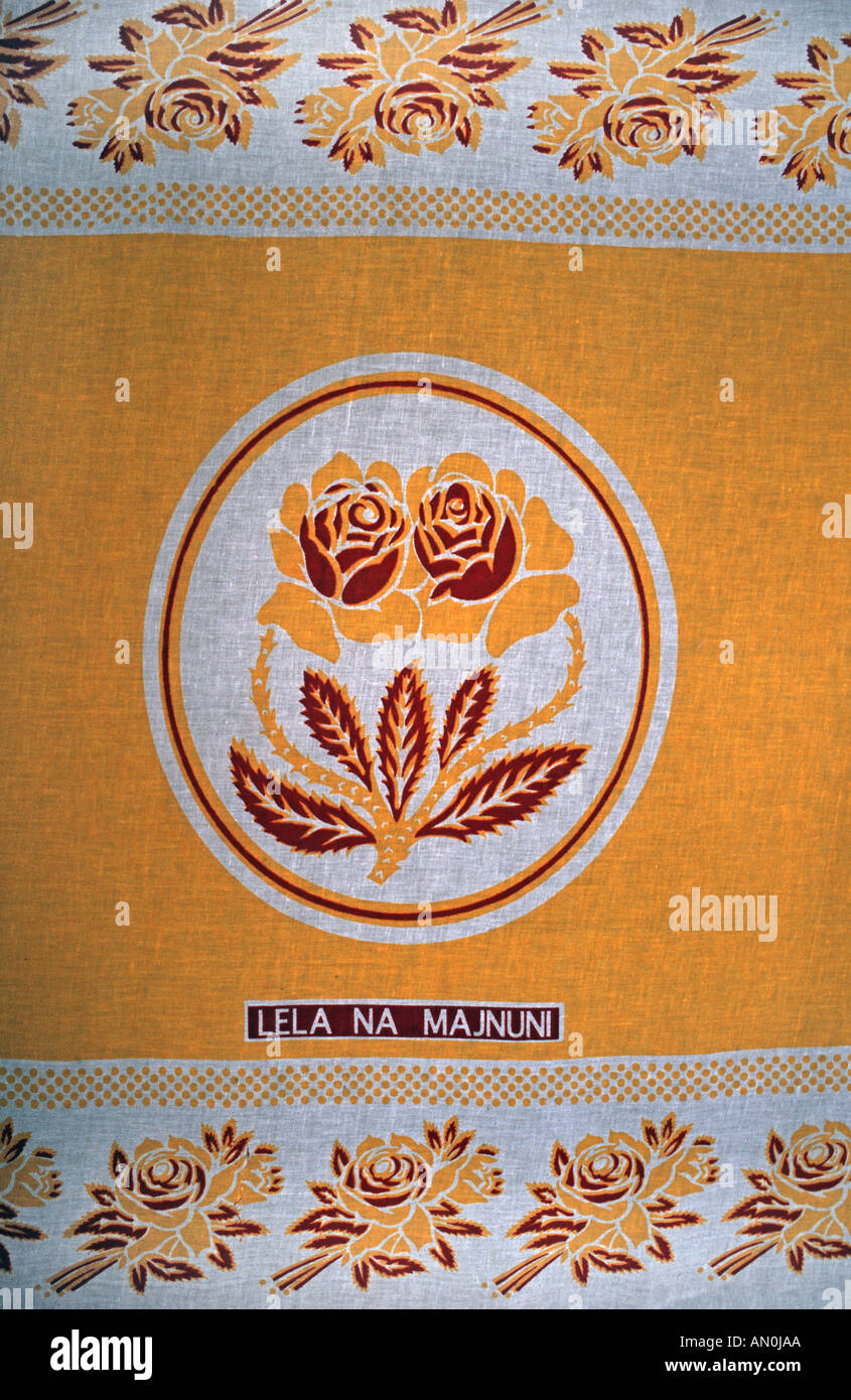Tanzania textile ethnic fabric Banque de photographies et d’images à ...