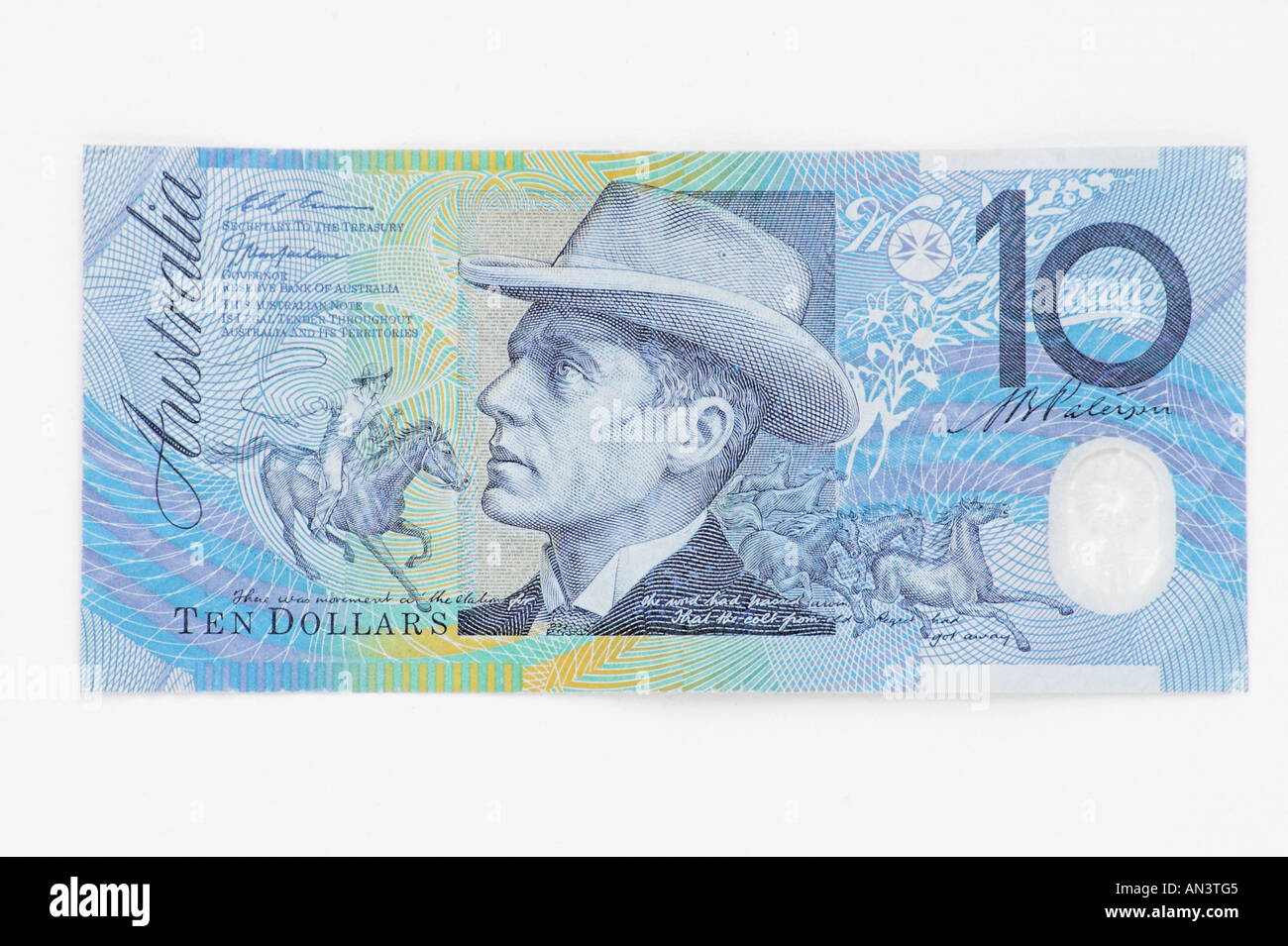 Australian ten dollar banknote Banque de photographies et d’images à ...