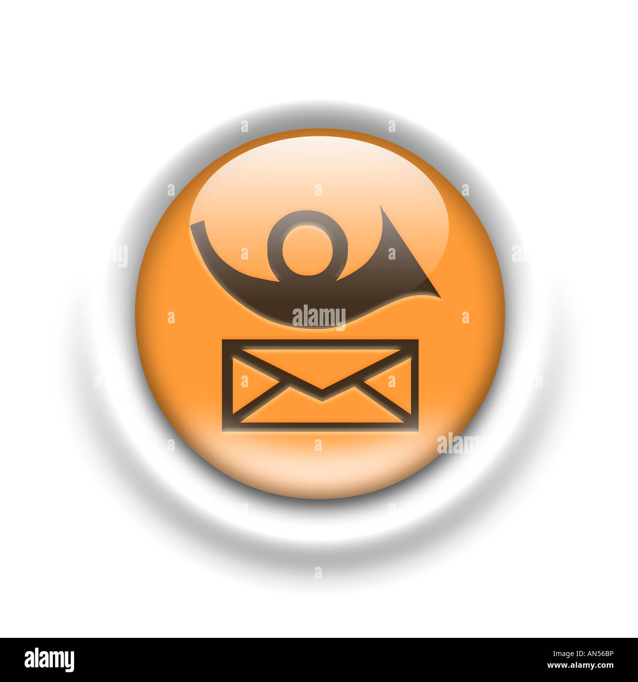 Symbole de poste Photo Stock - Alamy
