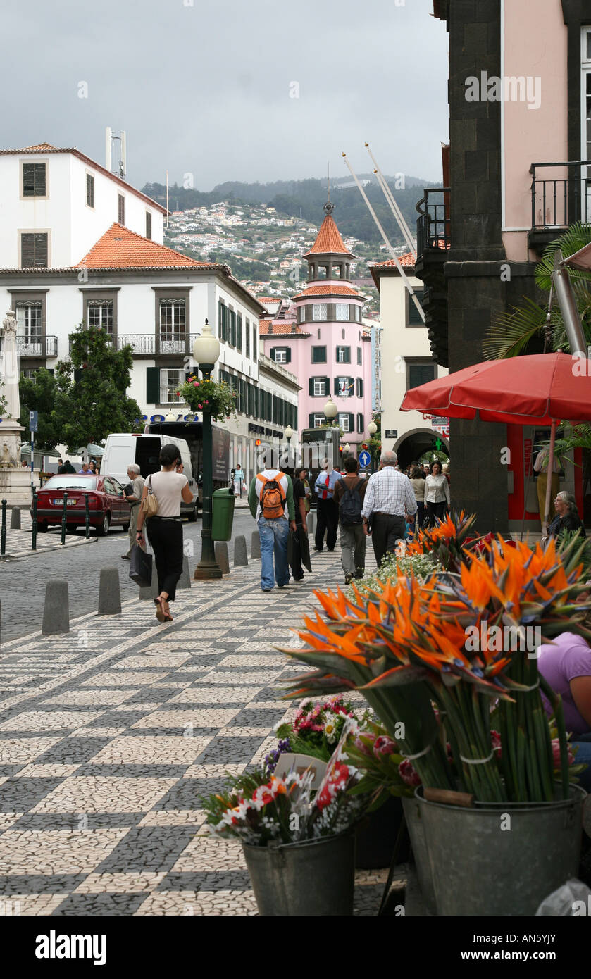 Vieux vendeur de fleurs Banque de photographies et d’images à haute ...