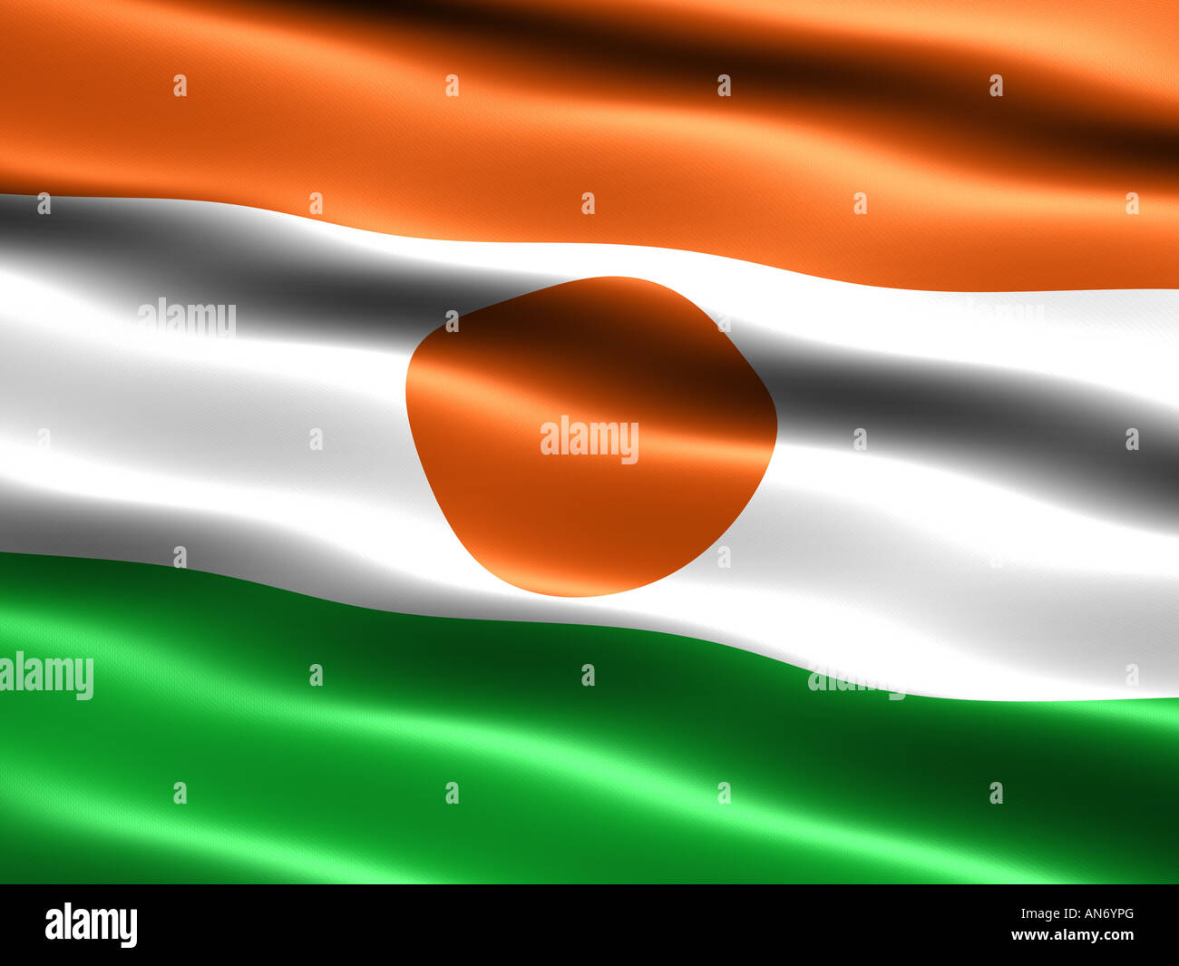 Drapeau du niger Banque de photographies et d’images à haute résolution ...