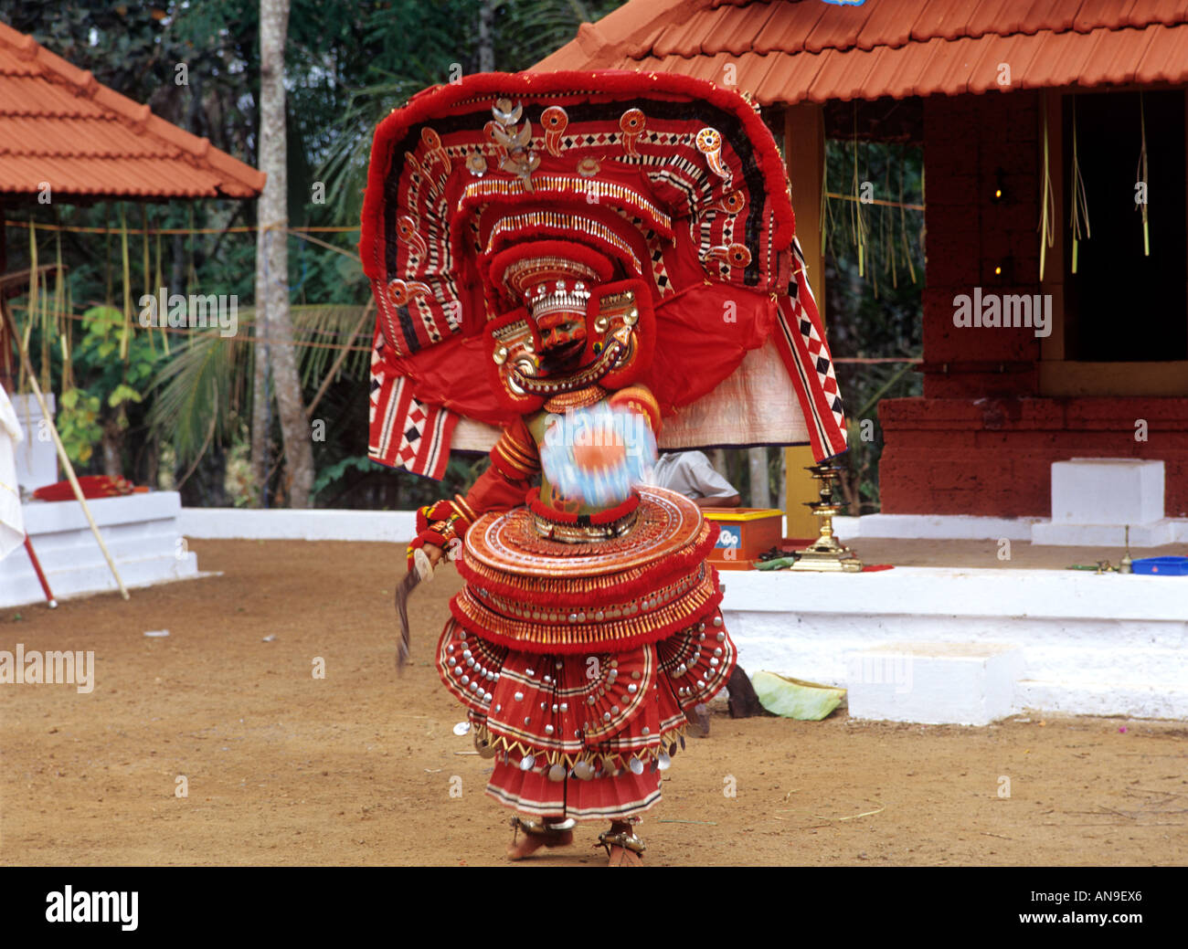 Formes de danse traditionnelle kerala Banque de photographies et d ...