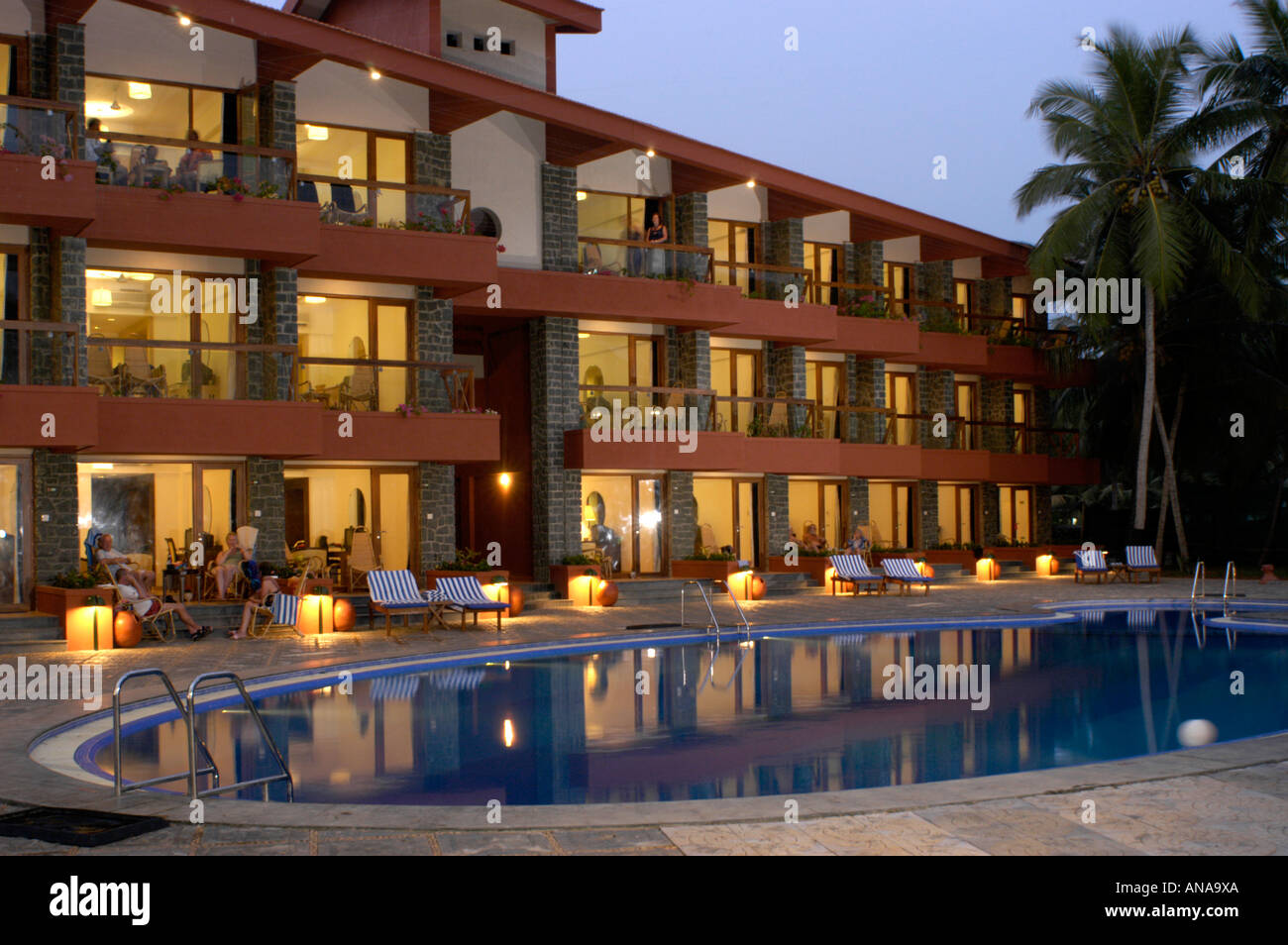 Uday samudra beach resort Banque de photographies et d’images à haute ...
